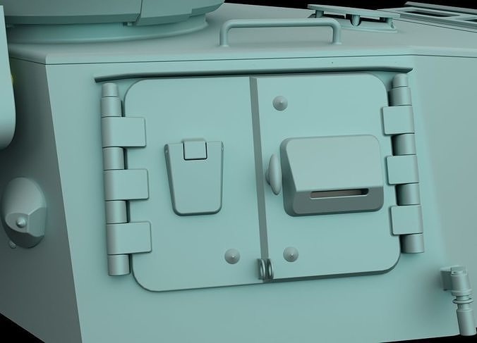 Turret 3D model | CGTrader