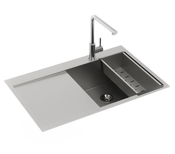 AQUASANITA Luna LUN 101N-R sink 3D model | CGTrader