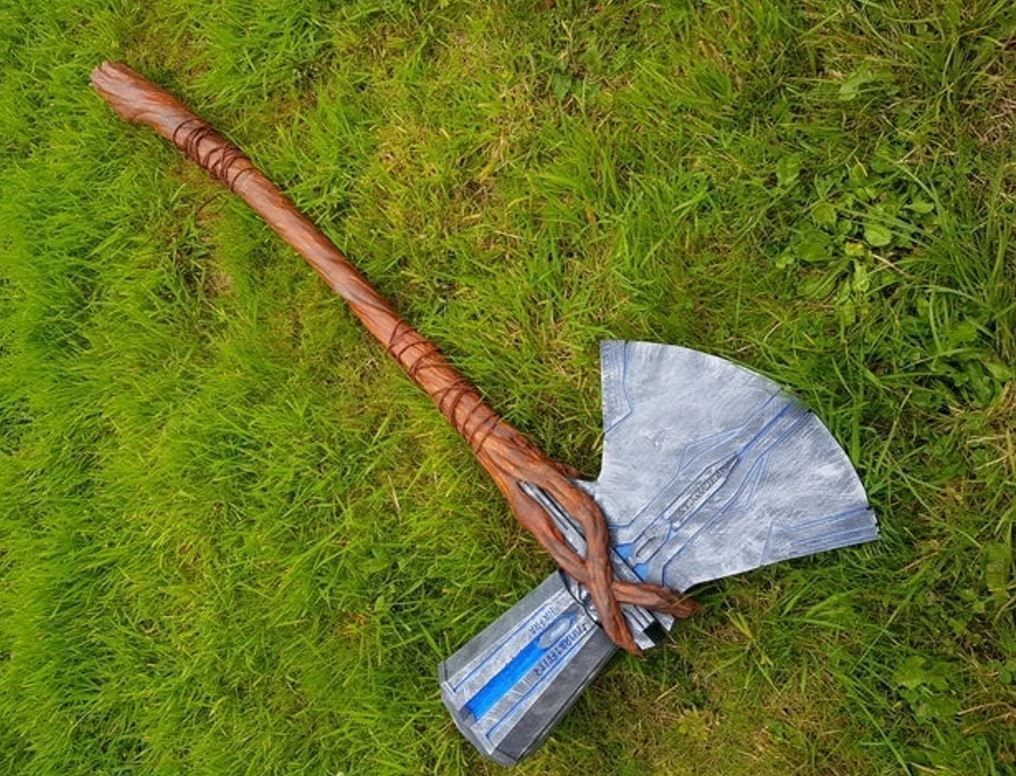 Storm Breaker Avenger Endgame Thors Weapon 3D print model 3D model 3D ...