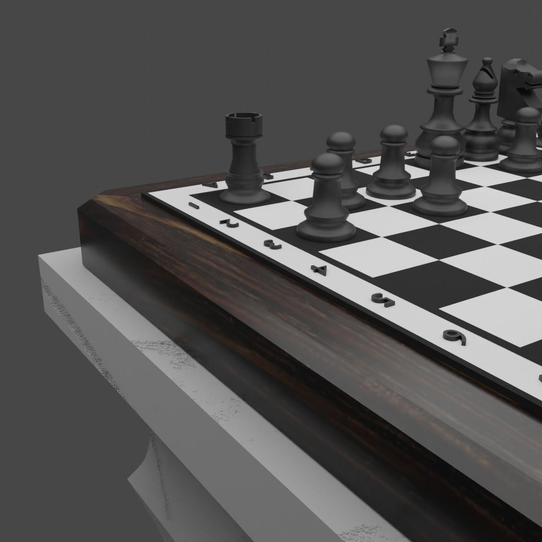 3D model Chess Low-poly 3D model VR / AR / low-poly | CGTrader