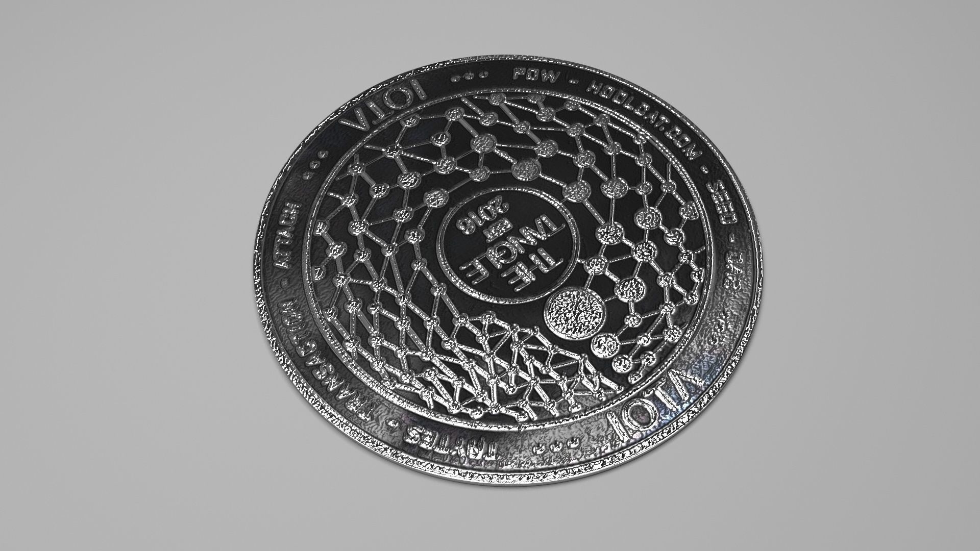 Iota Coin Model 3D model | CGTrader