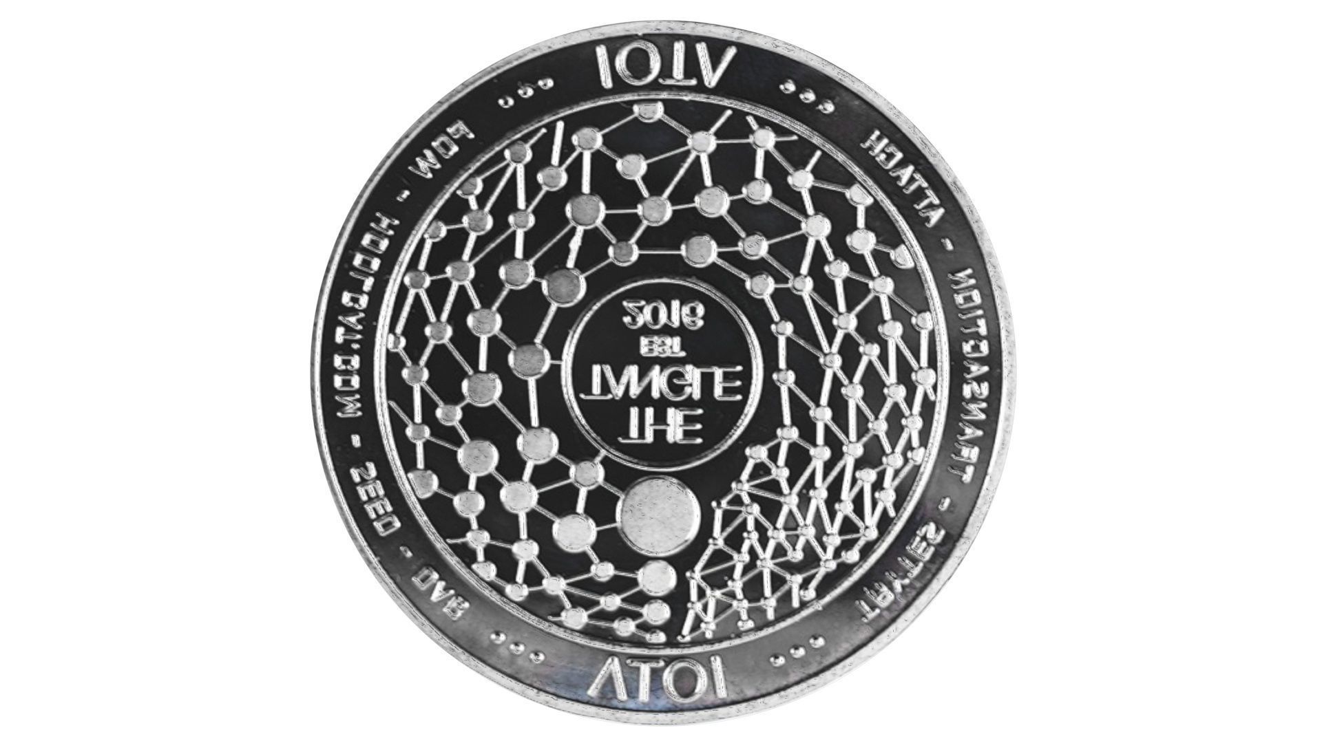 Iota Coin Model 3D model | CGTrader