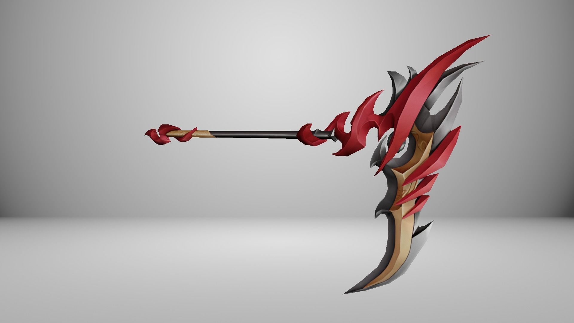 3D model Futuristic Scythe VR / AR / low-poly | CGTrader