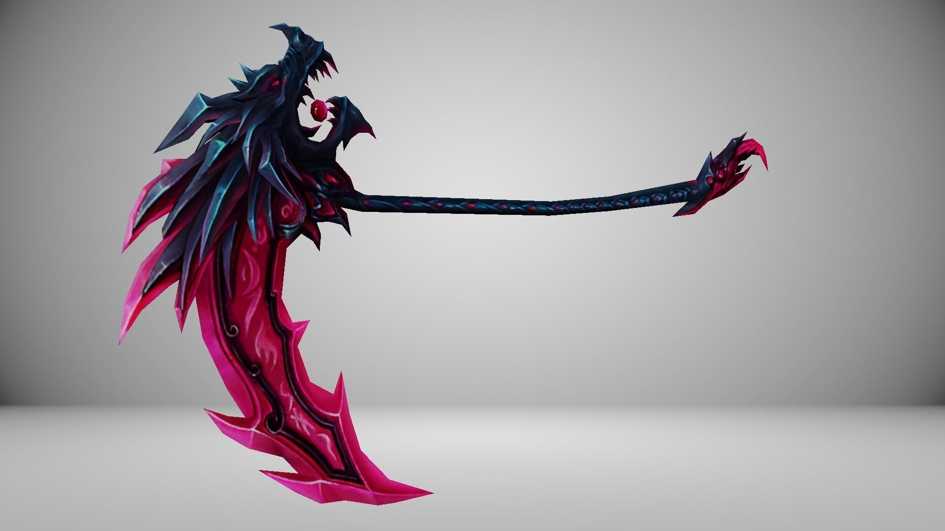 3D model Futuristic Scythe VR / AR / low-poly | CGTrader