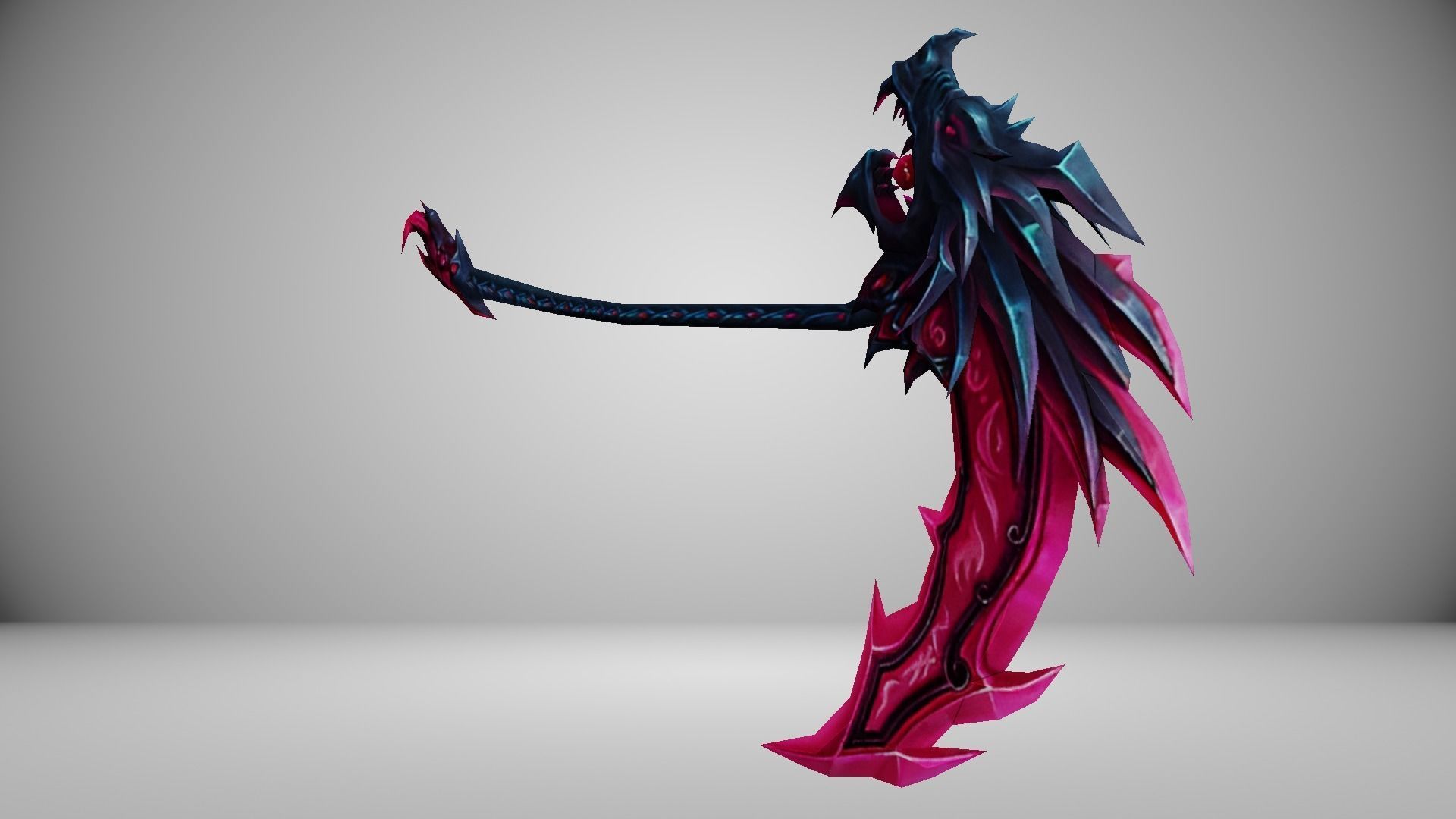 3D model Futuristic Scythe VR / AR / low-poly | CGTrader