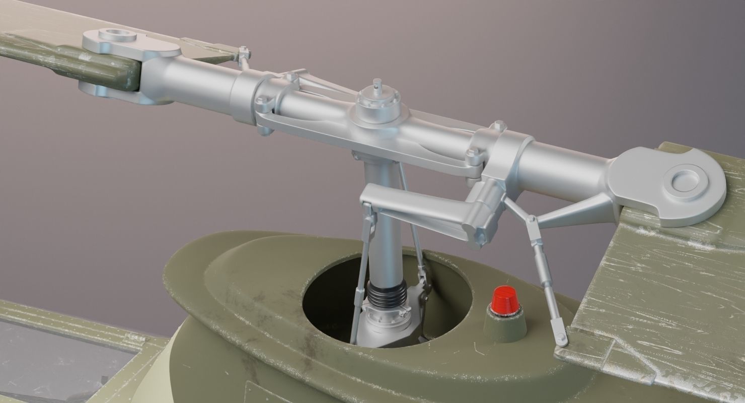AH-1s MOD Cobra - Attack Helicopter 3D model | CGTrader