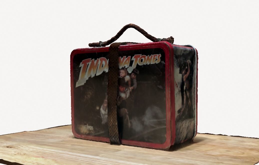 3D model Indiana Jones and the Temple of doom Lunch Box VR / AR / low ...