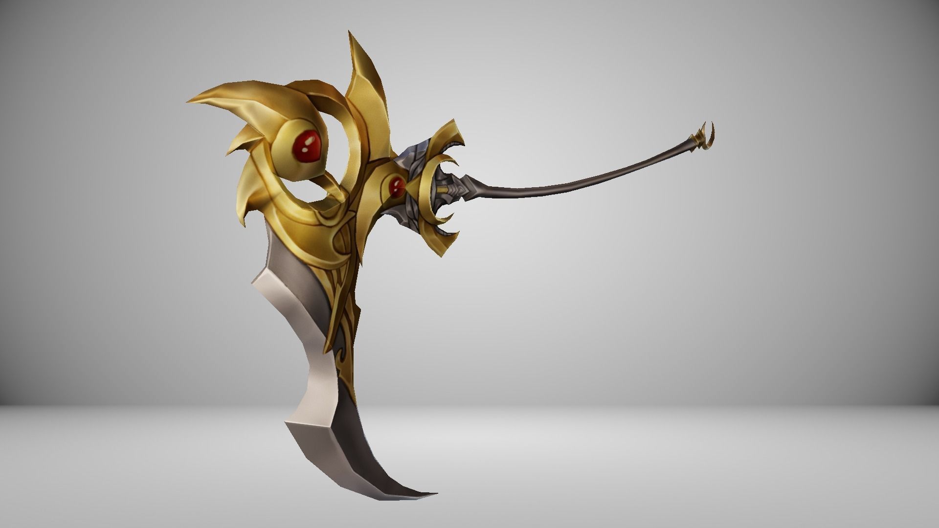 3D model Futuristic Scythe VR / AR / low-poly | CGTrader