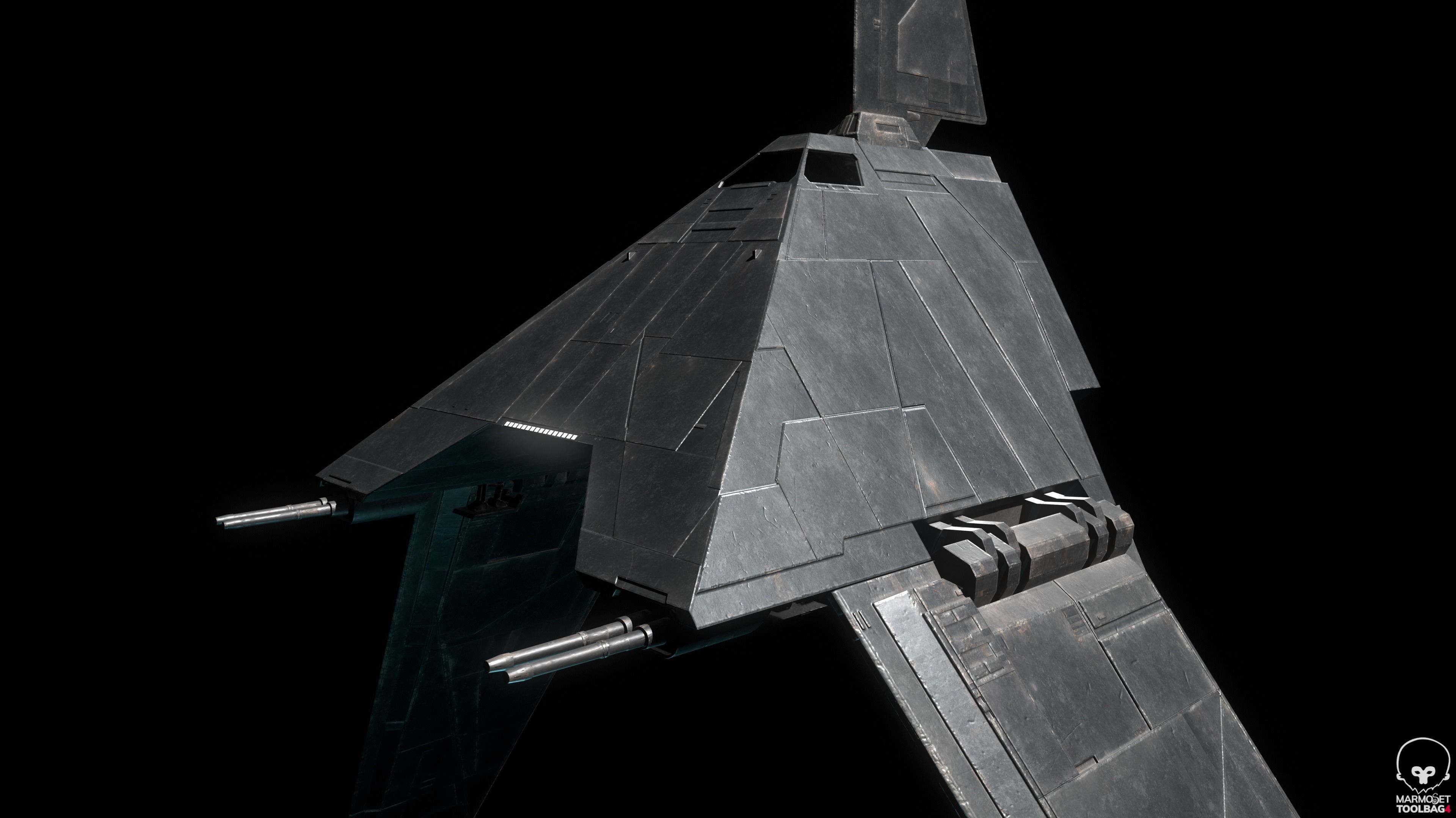 Star wars Shuttle - Krennic Rogue One 3D model | CGTrader