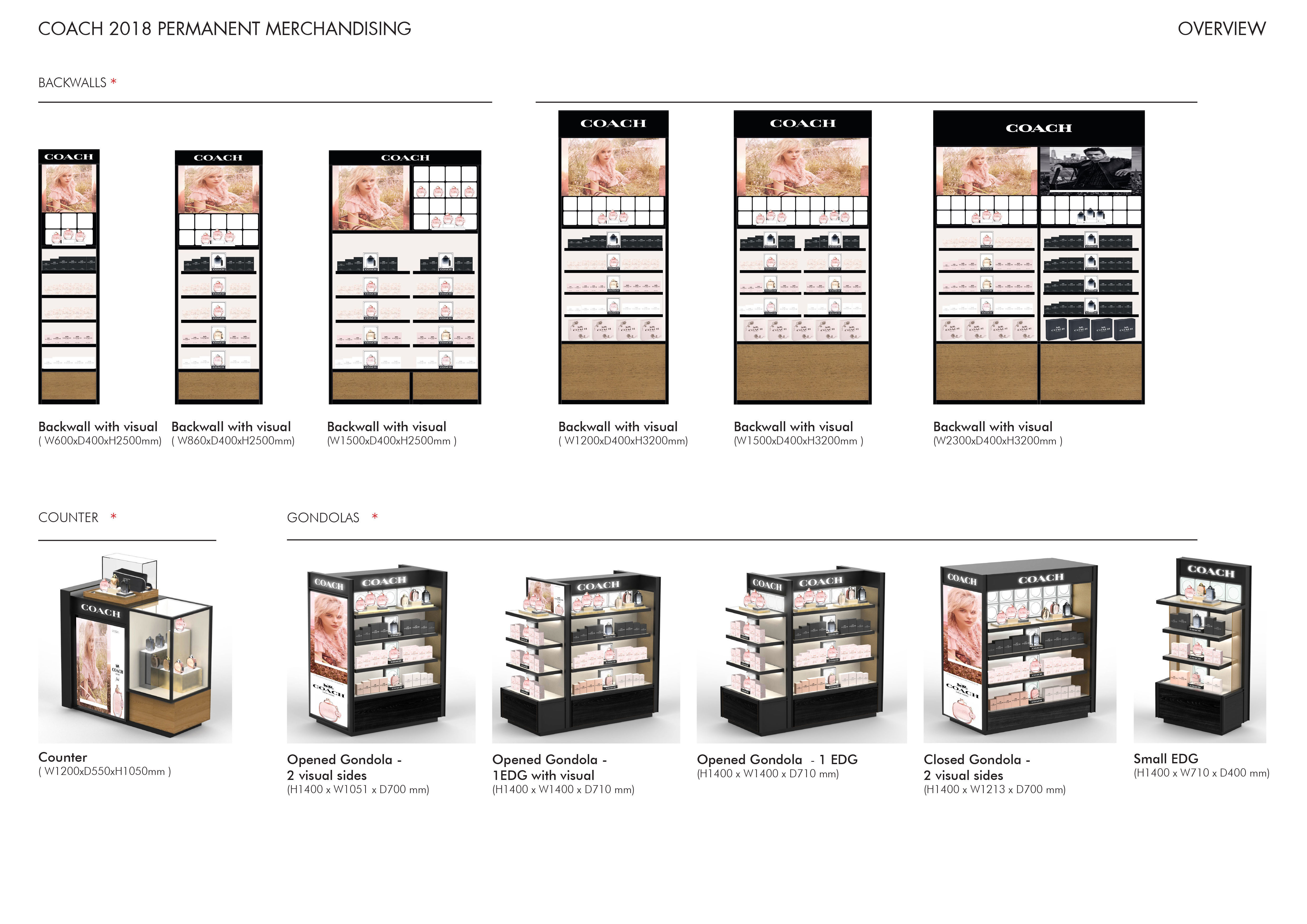 3D model LUXURY BRAND PERMANENT MERCHANDISING KIOSK GONDOLA DESIGN VR ...