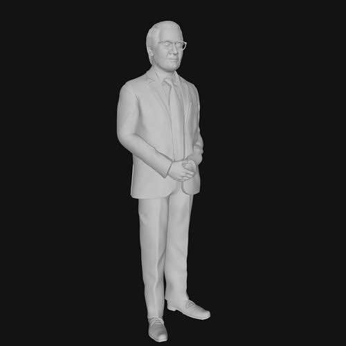 MAN IN SUIT- OFFICER- BUSINESS MAN- BUREAUCRAT- CEO- CFO- CTO 3D model ...