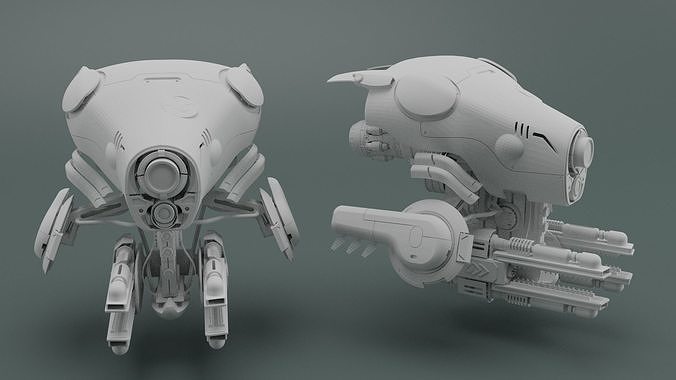 HEMATOPOIETIC SCOUT DRONE free 3D model 3D printable | CGTrader
