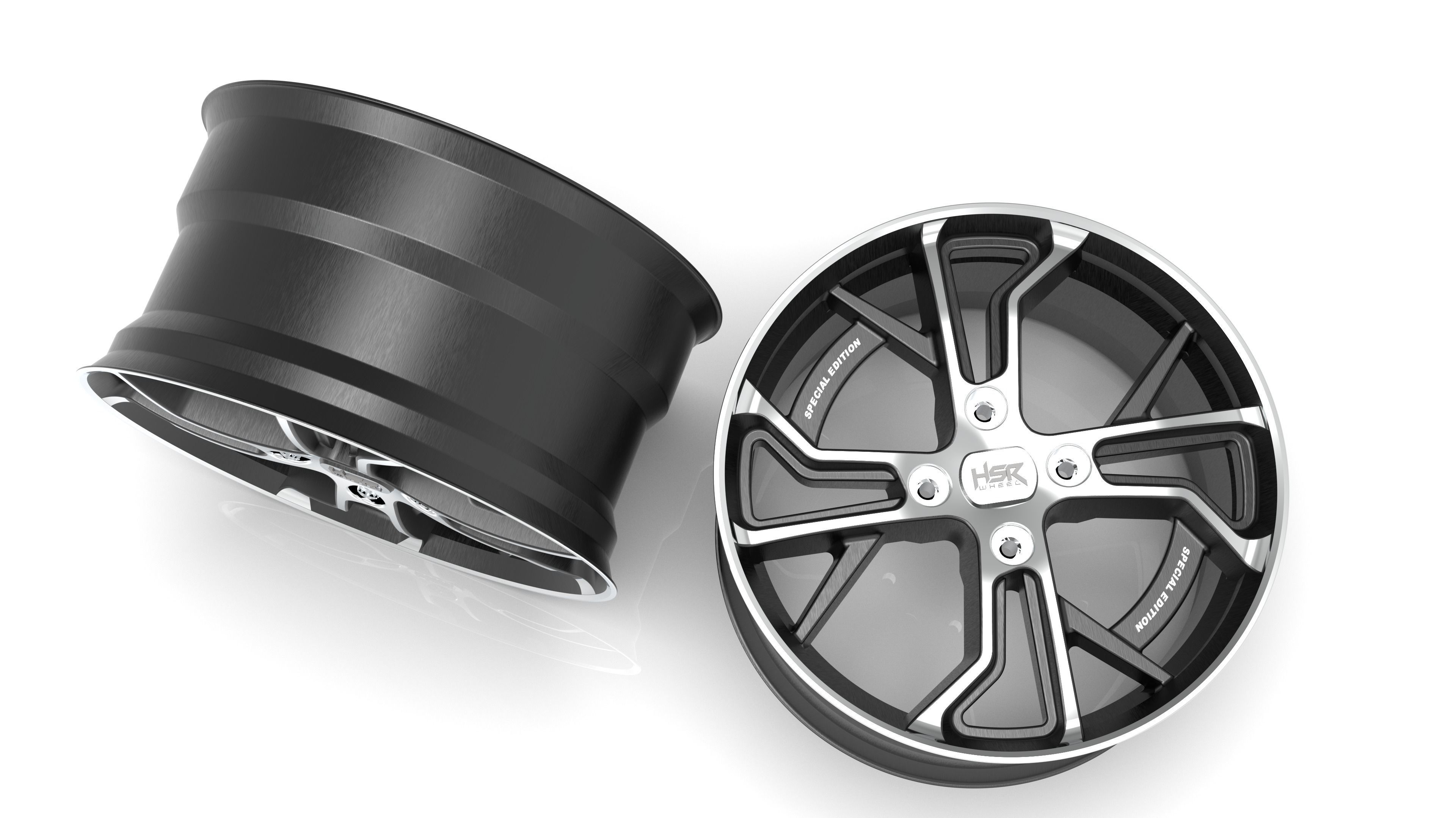 The Ultimate Package of Unique Rim Design Concepts 3D model | CGTrader