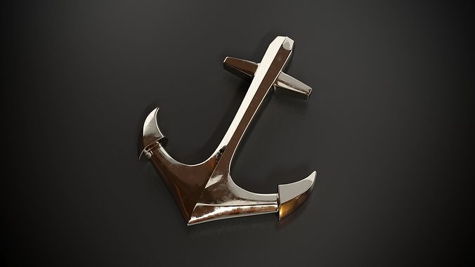 Anchor 3D model | CGTrader