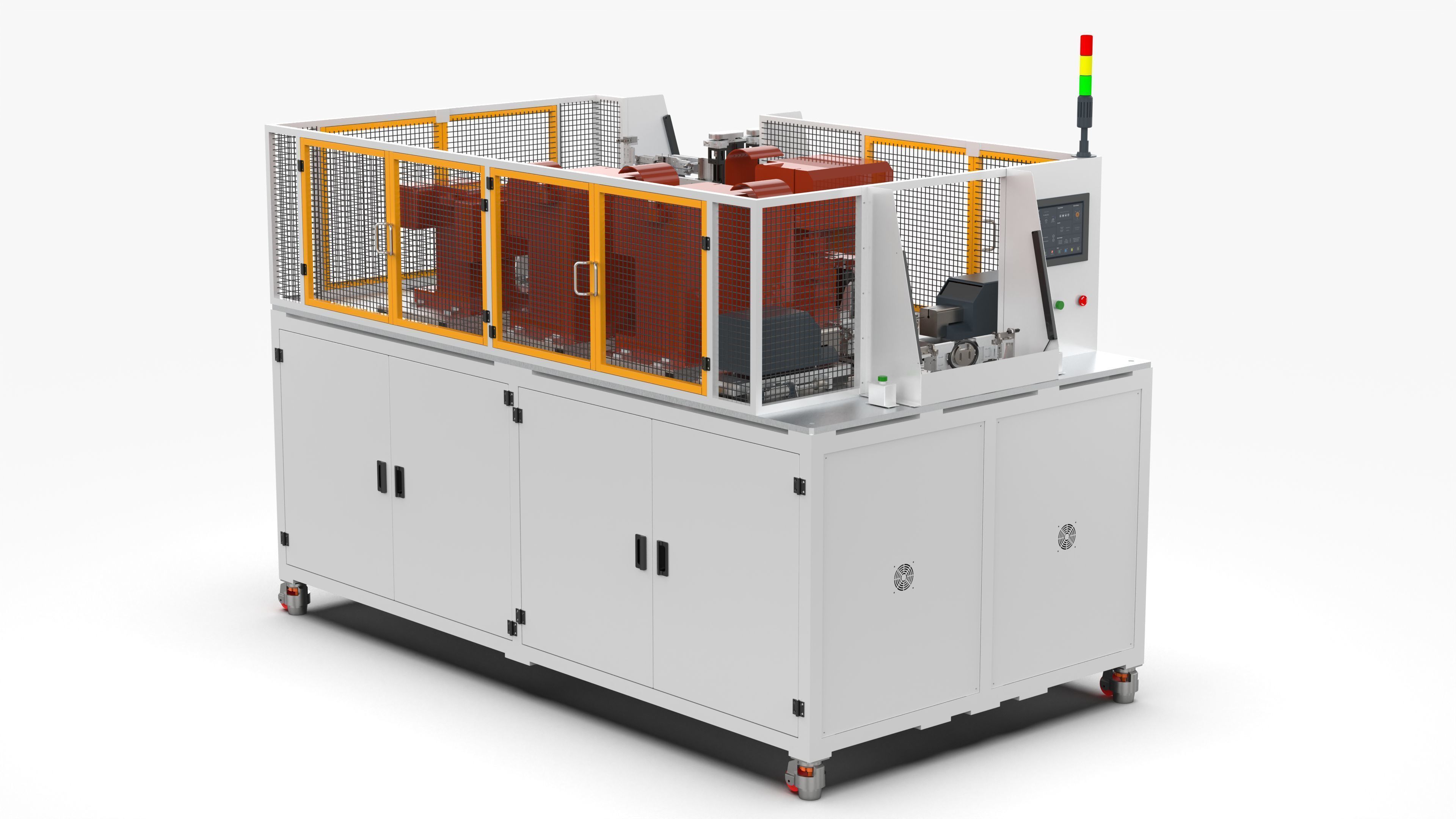 Automatic Wire Secondary Processing Equipment 3D model | CGTrader