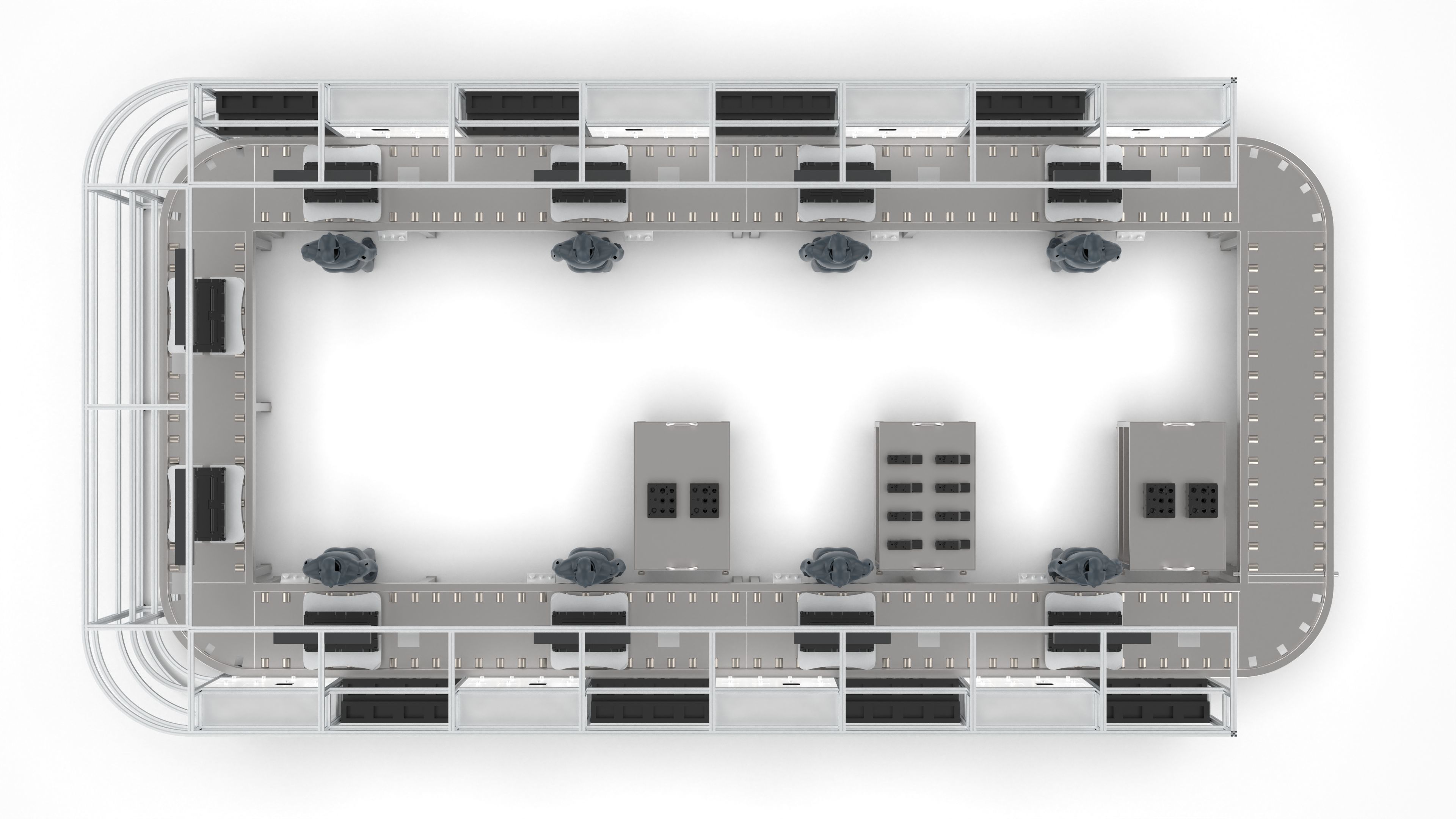 Hydraulic Valve Manual Intelligent Assembly Line 3D model | CGTrader