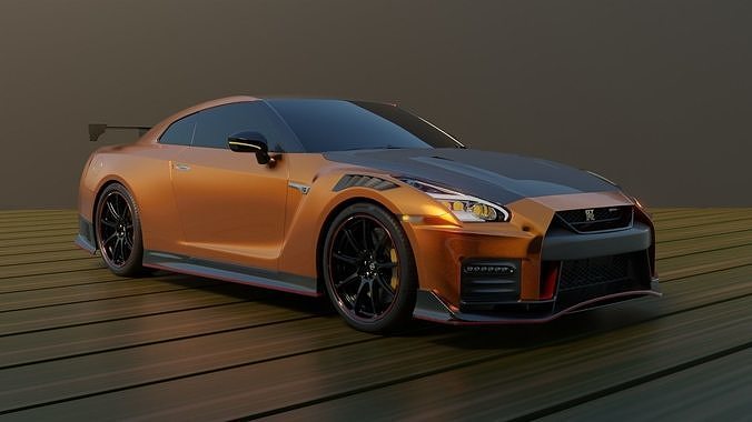 GTR R35 3D model | CGTrader