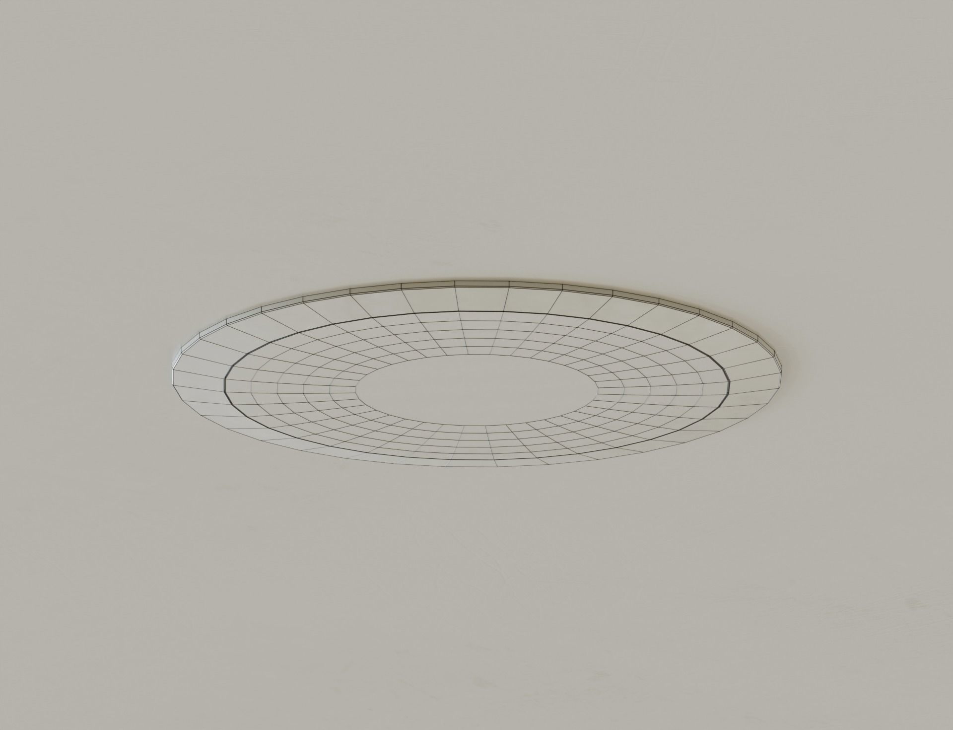 3D model Low Poly Ceiling Access Hole Speaker Camera Fire Alarm ...