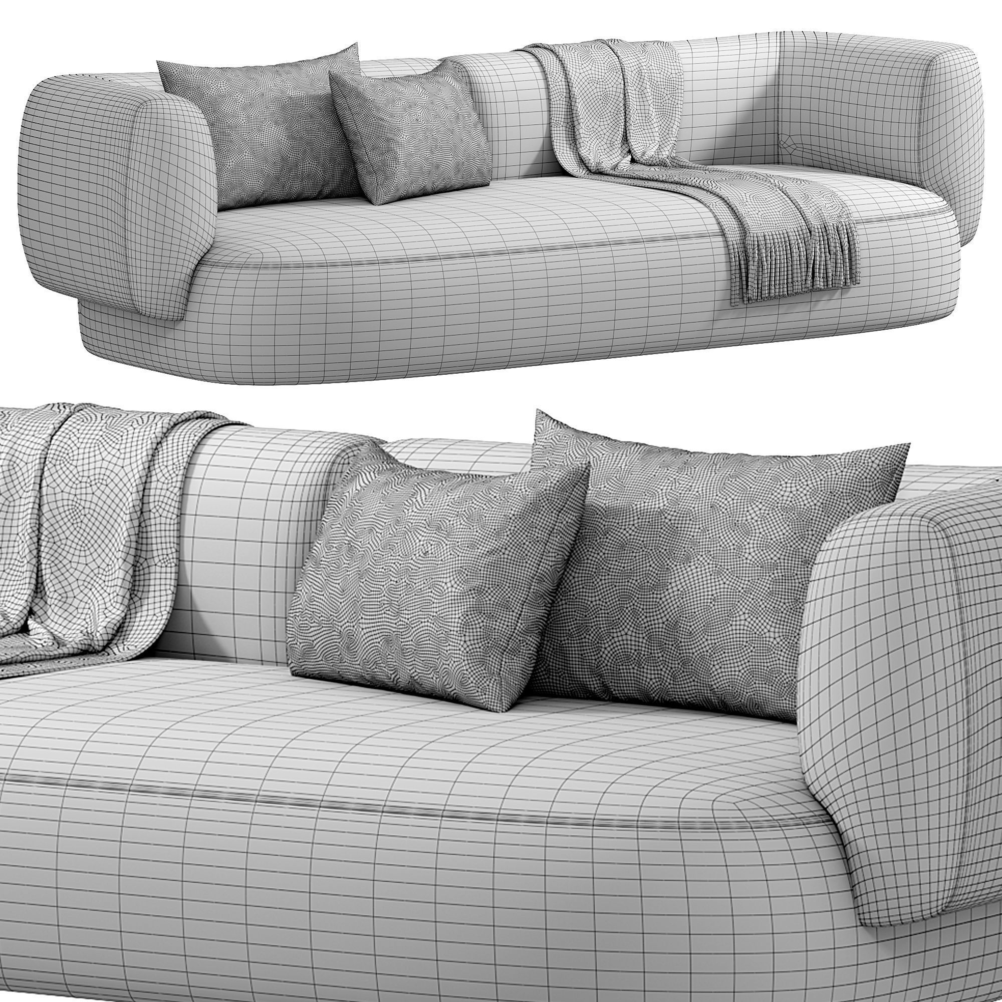 Hug Sofa by Collectorgroup 3D model | CGTrader
