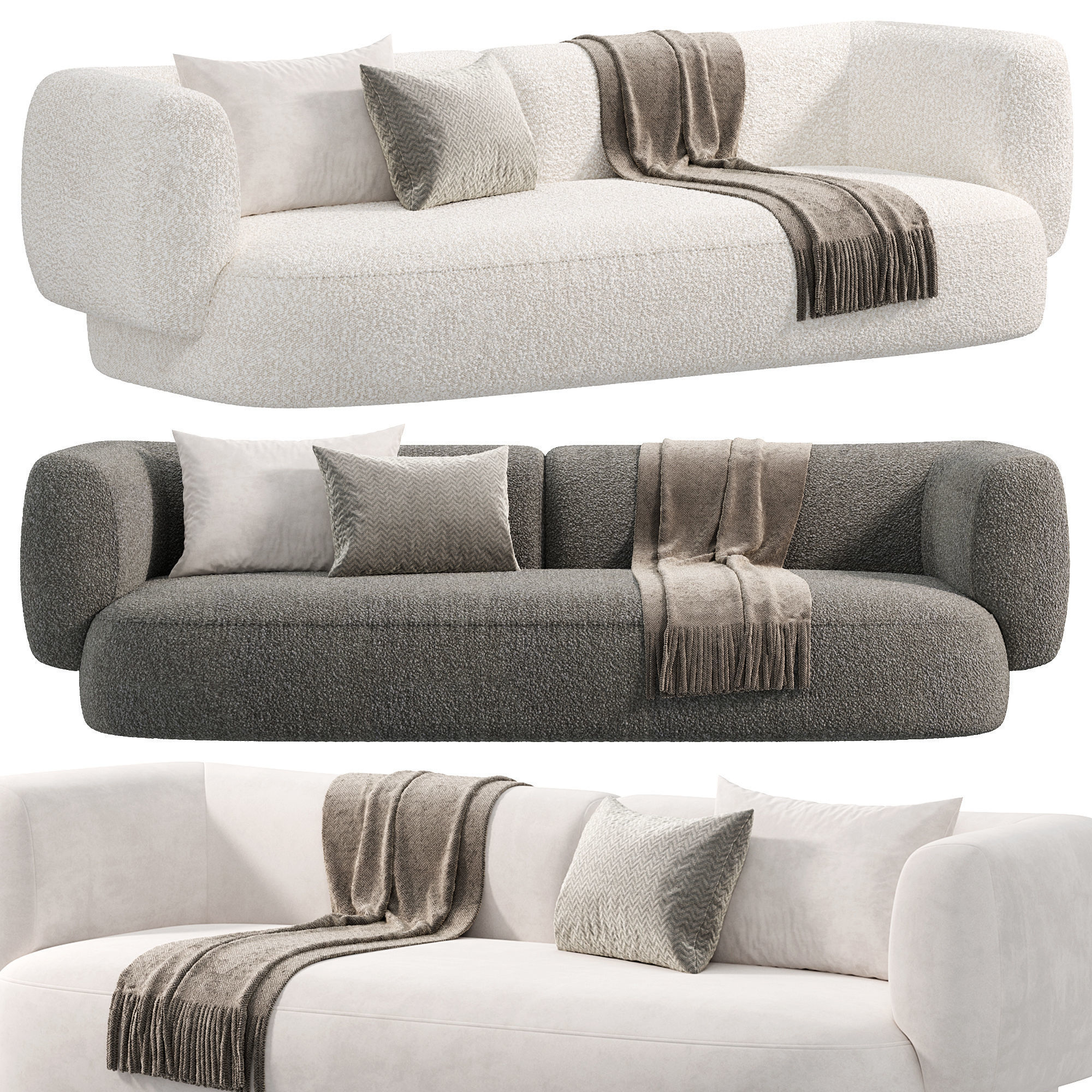 Hug Sofa by Collectorgroup 3D model | CGTrader