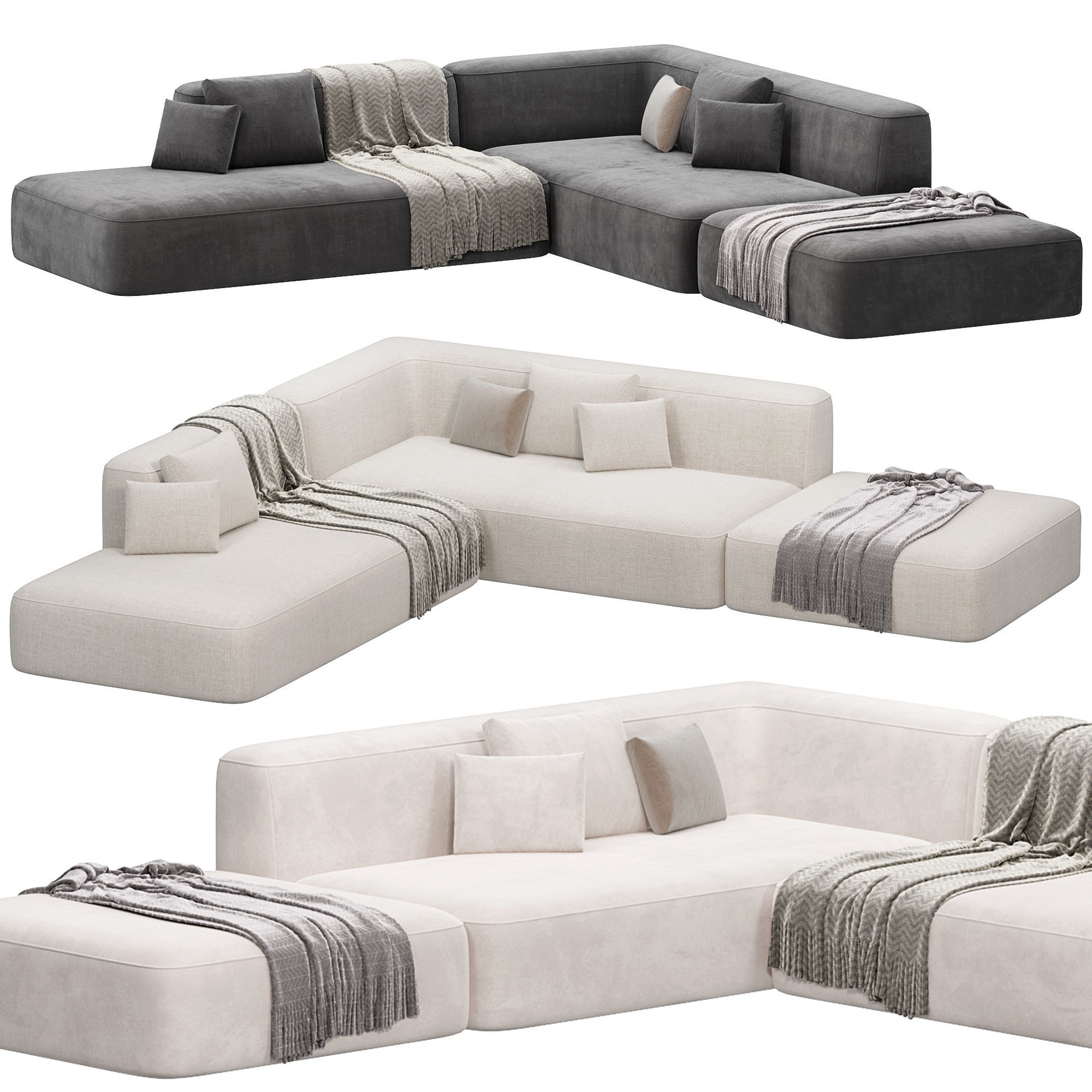 Lema Cloud Modular Sofa by lemamobili 3D model | CGTrader
