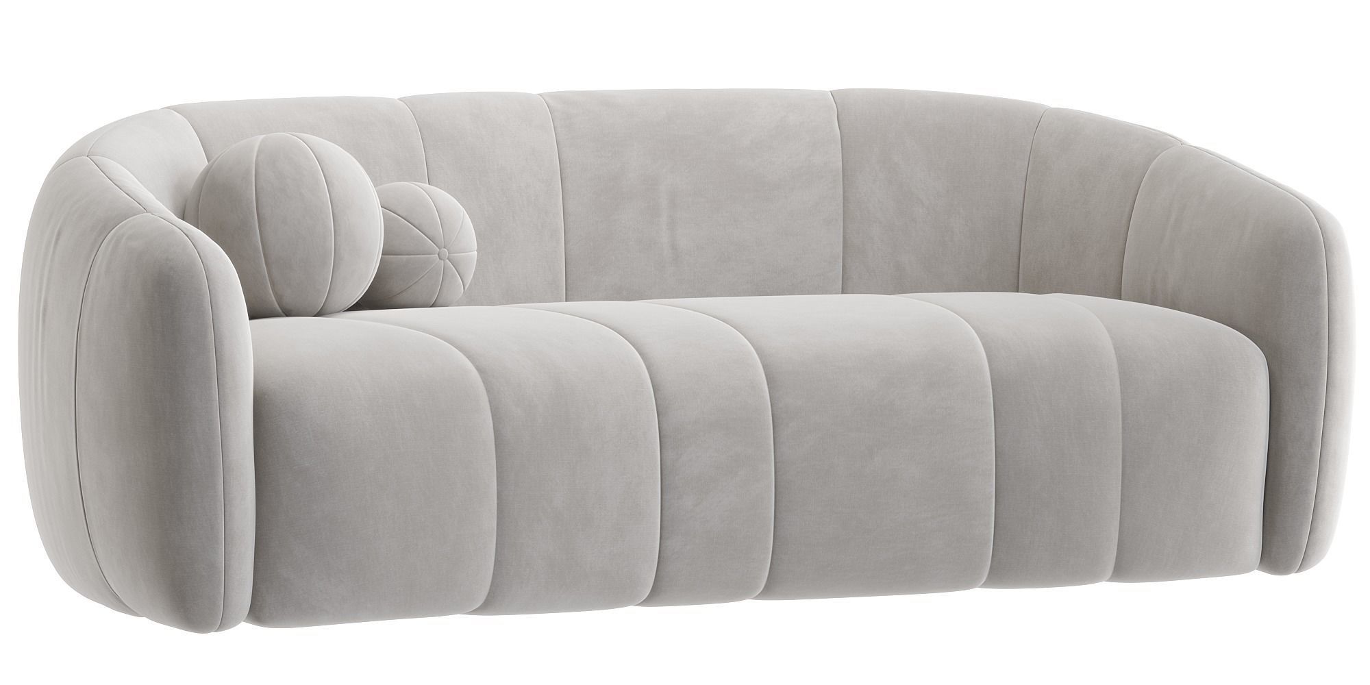 Dunnam Upholstered Sofa 3D model | CGTrader