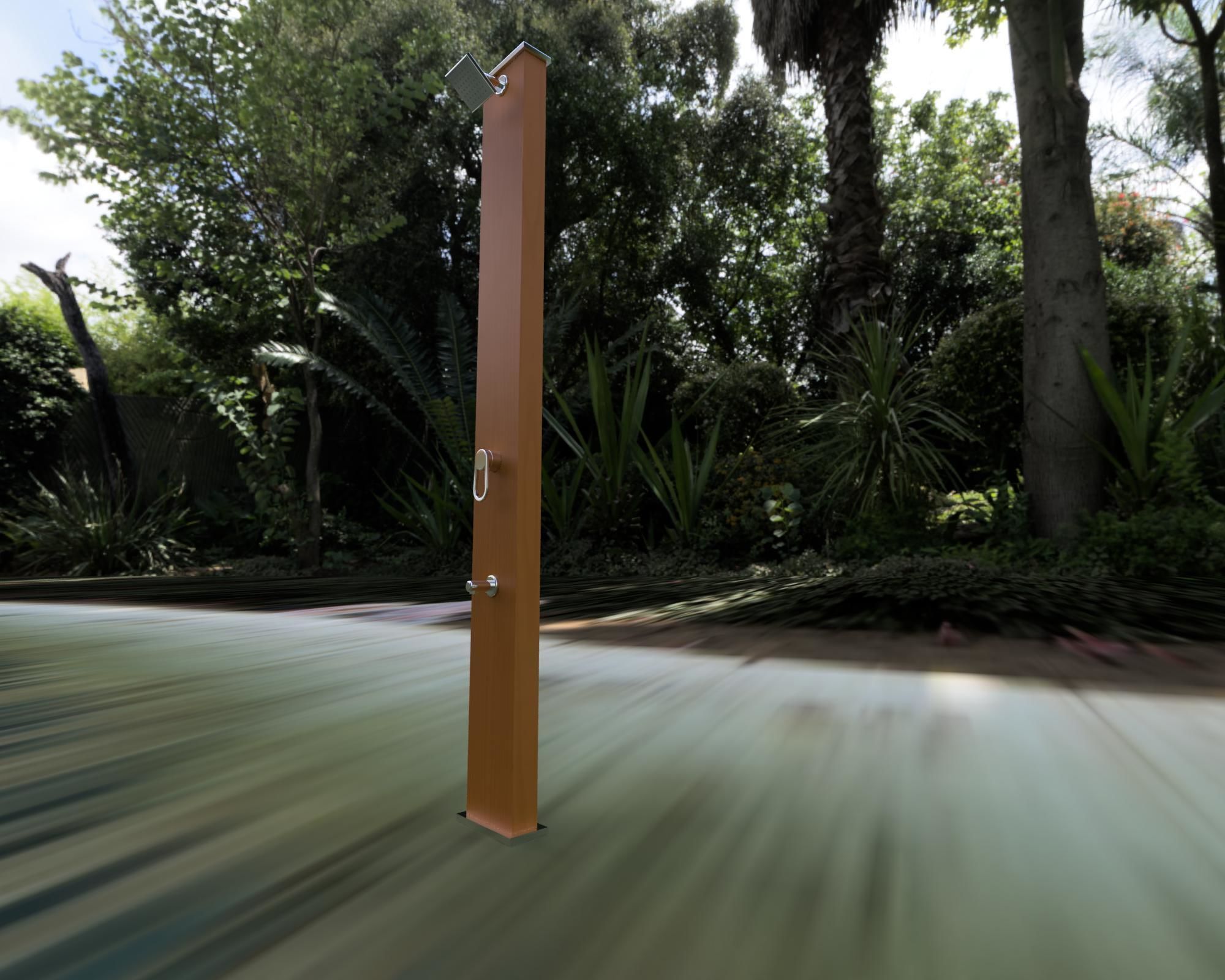 Outdoor shower 3D model | CGTrader