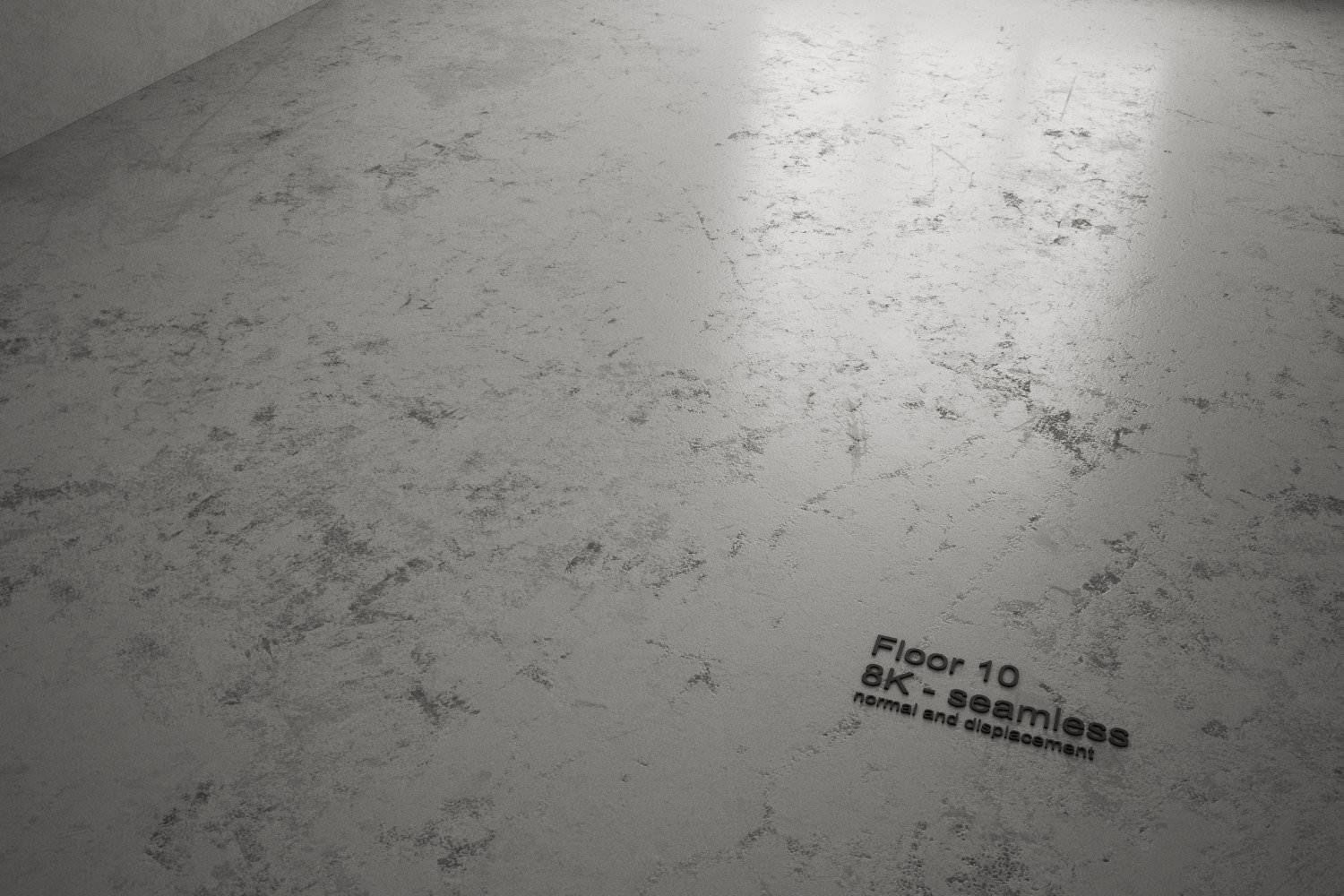 Texture Concrete vol05 Floors 8K Seamless PBR Materials VR / AR / low ...