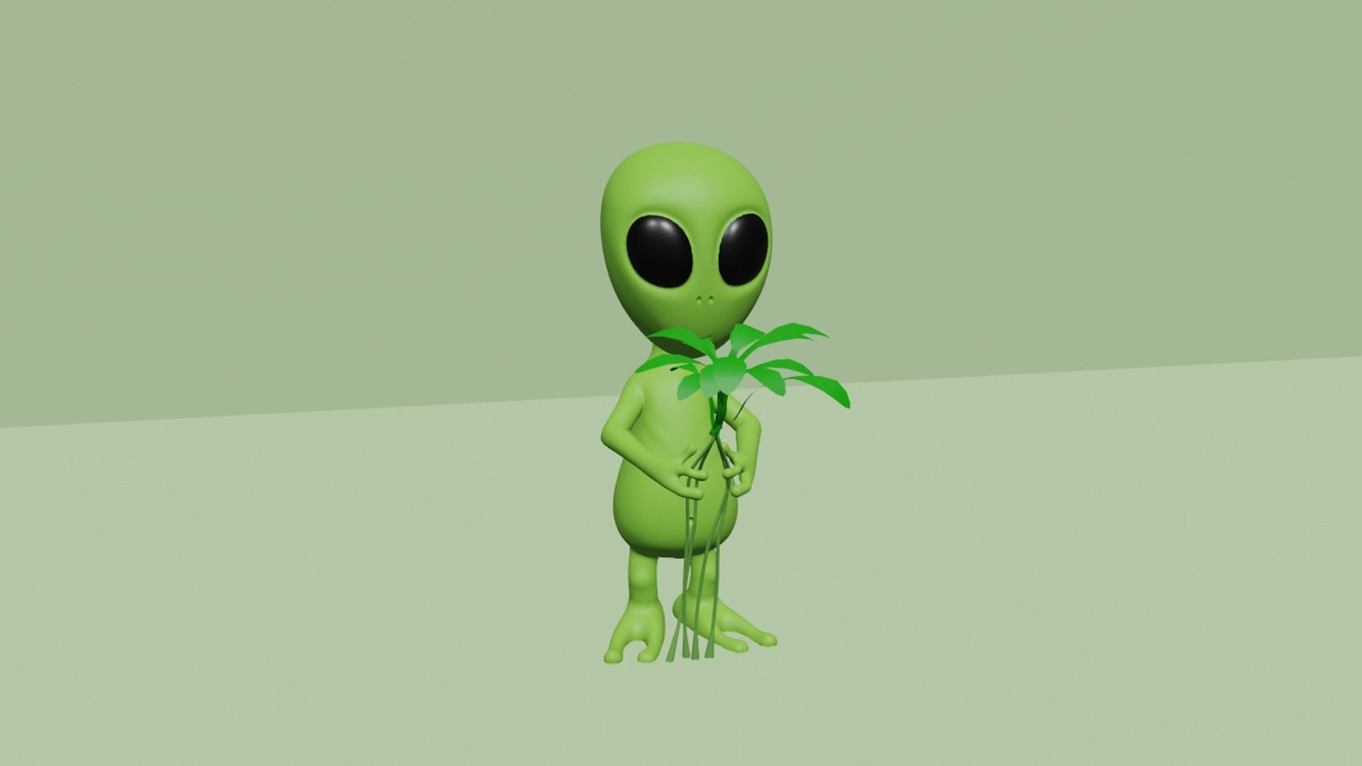Cute Alien Vase Pot - Miniature - STL Printable 3D model 3D printable ...
