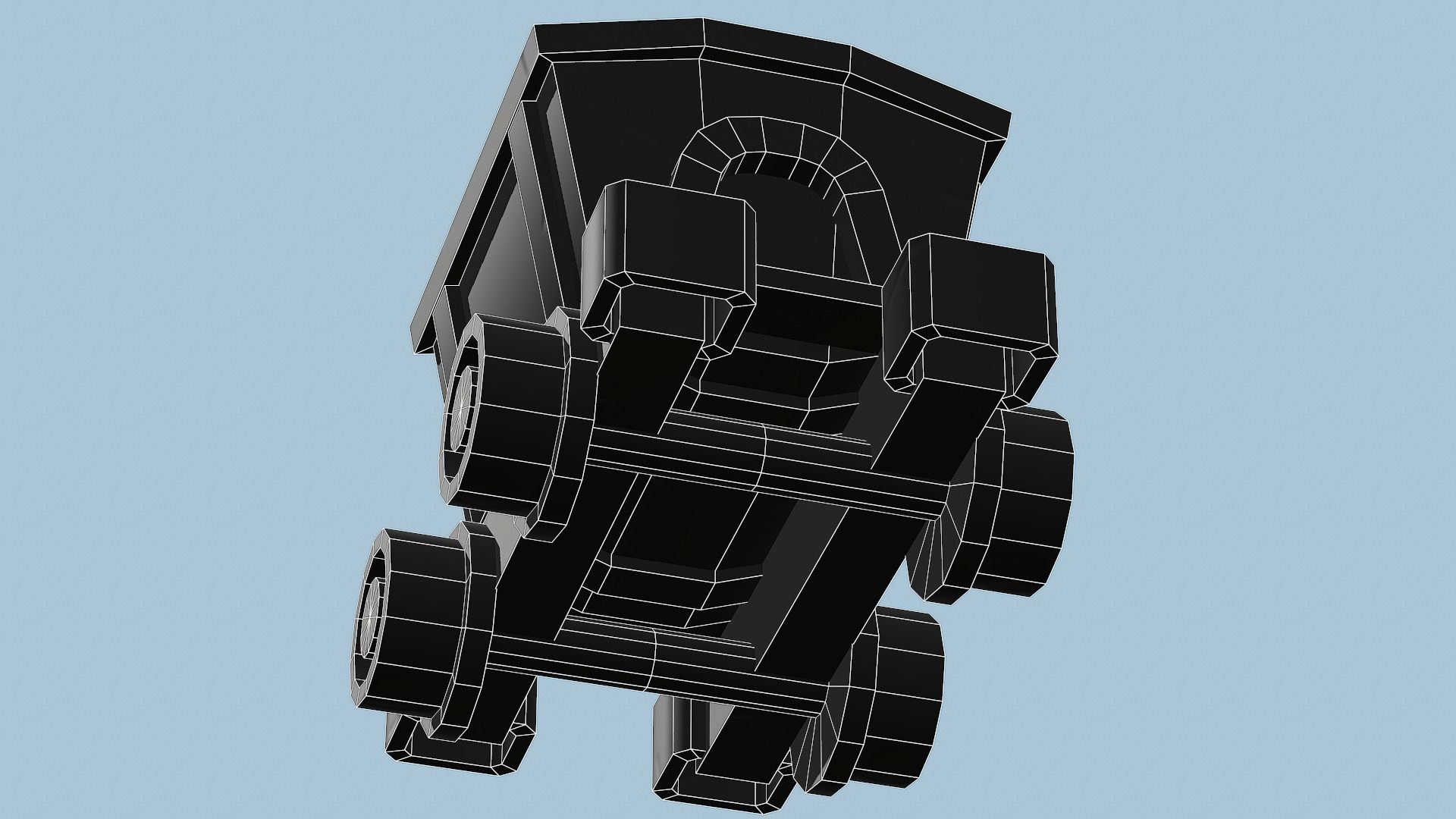 3D model Stylized Mine Wagon - PBR Game Ready VR / AR / low-poly | CGTrader