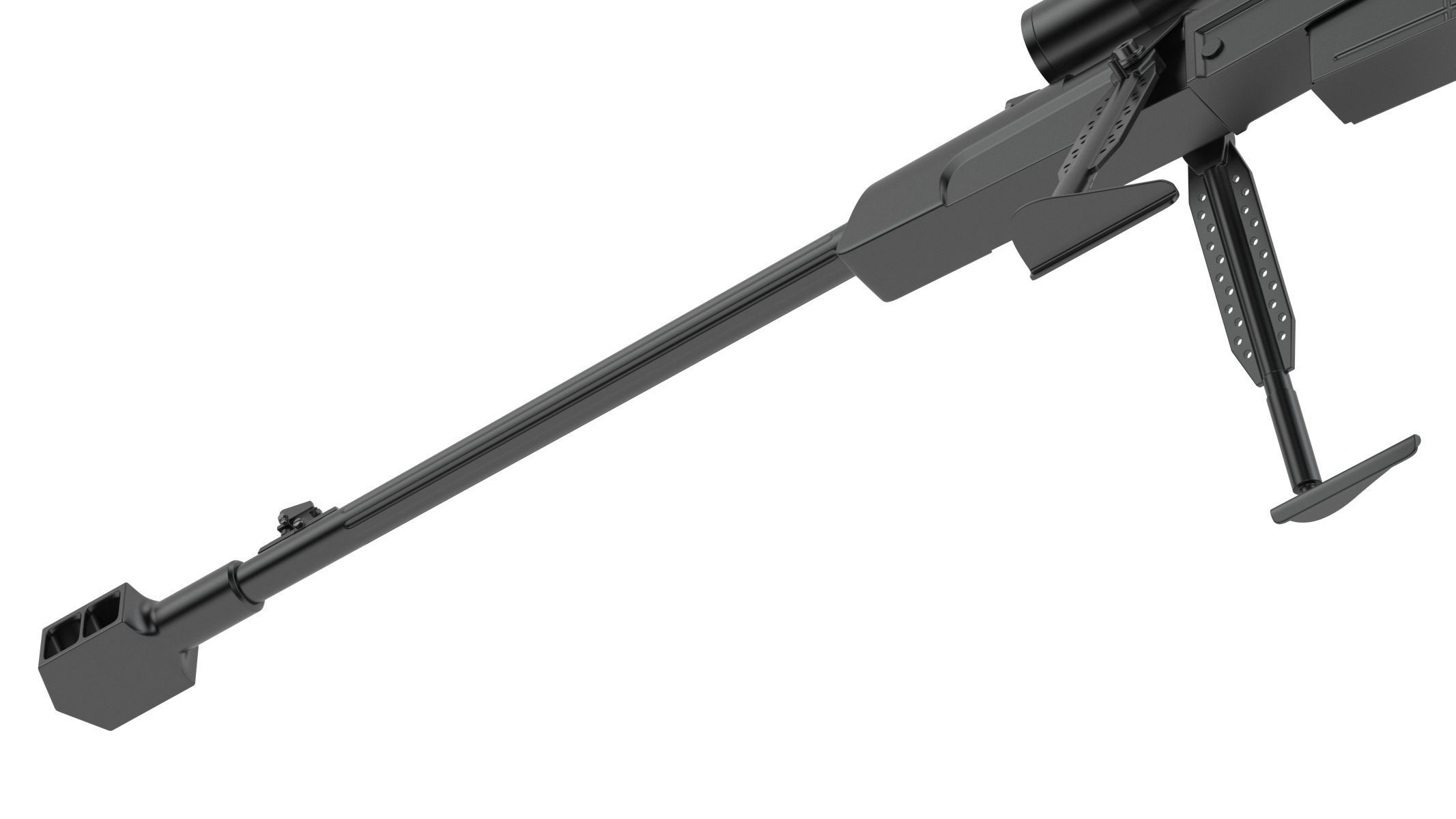 Zastava M93 Black Arrow Anti-materiel Rifle 3D model | CGTrader