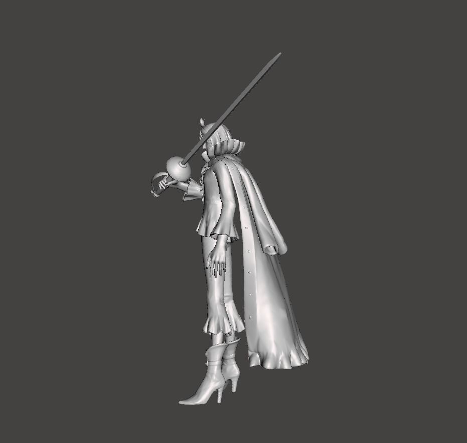 Hakuba One piece 3D Model 3D model 3D printable | CGTrader