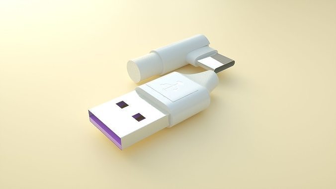 Data line interface usb interface tpec interface mobile 3D model | CGTrader