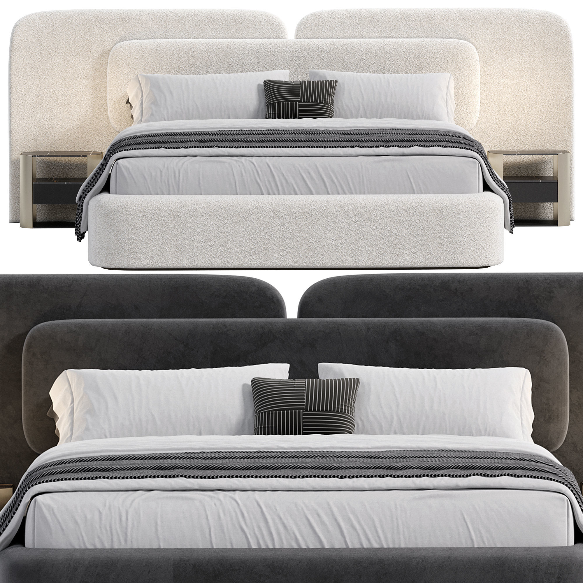 Angelo Bed 3D model | CGTrader