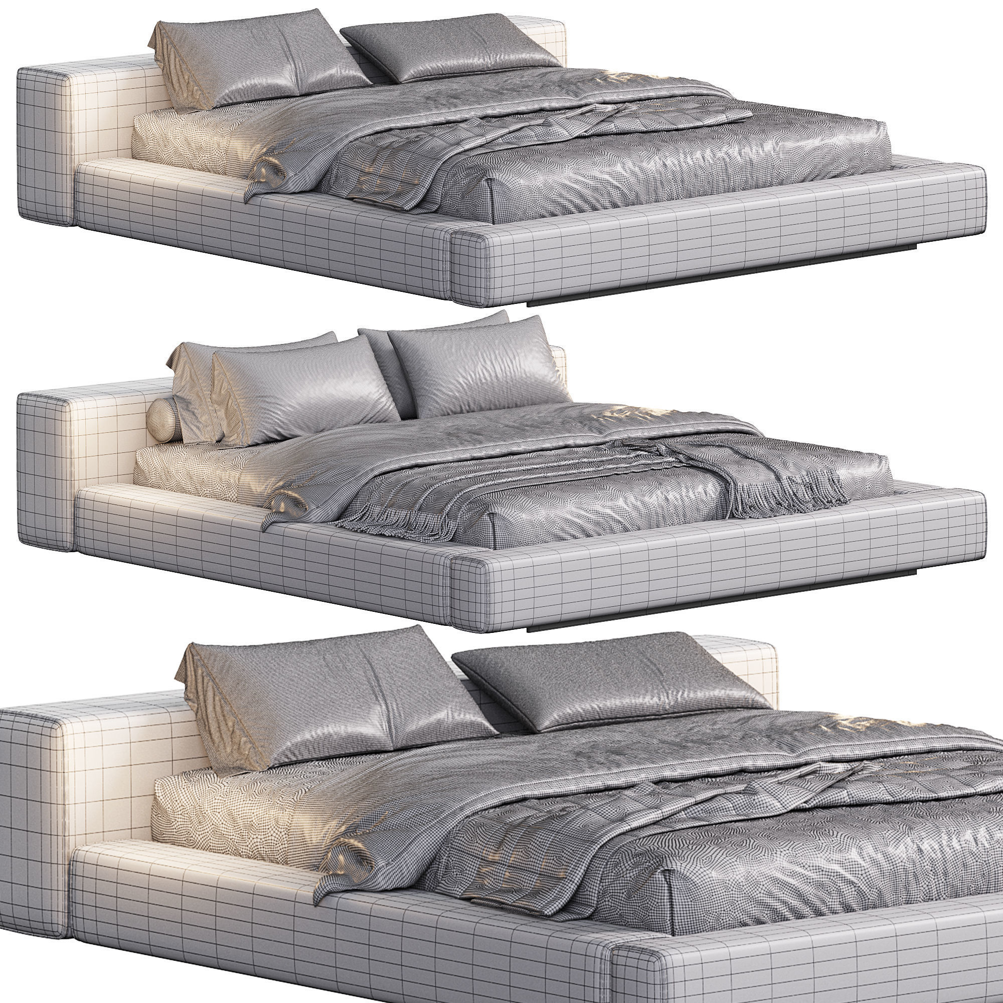 Extra Wall Bed by Living Divani 3D model | CGTrader