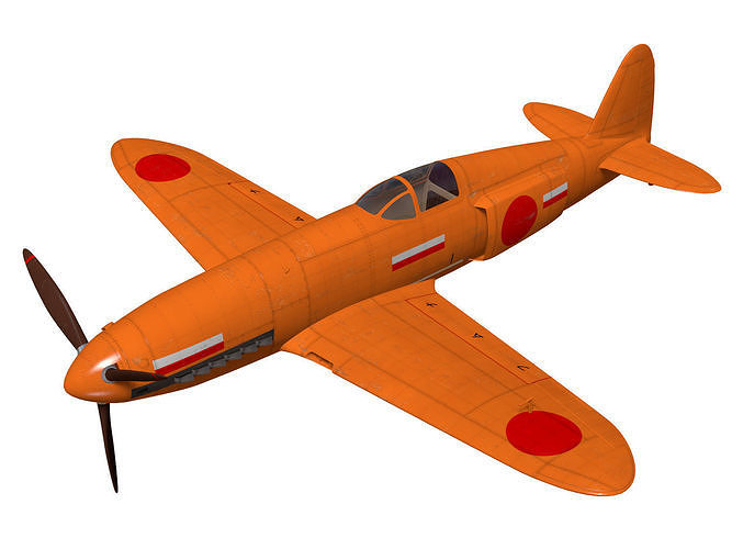 Kawasaki Ki78 Kensan 3D model | CGTrader