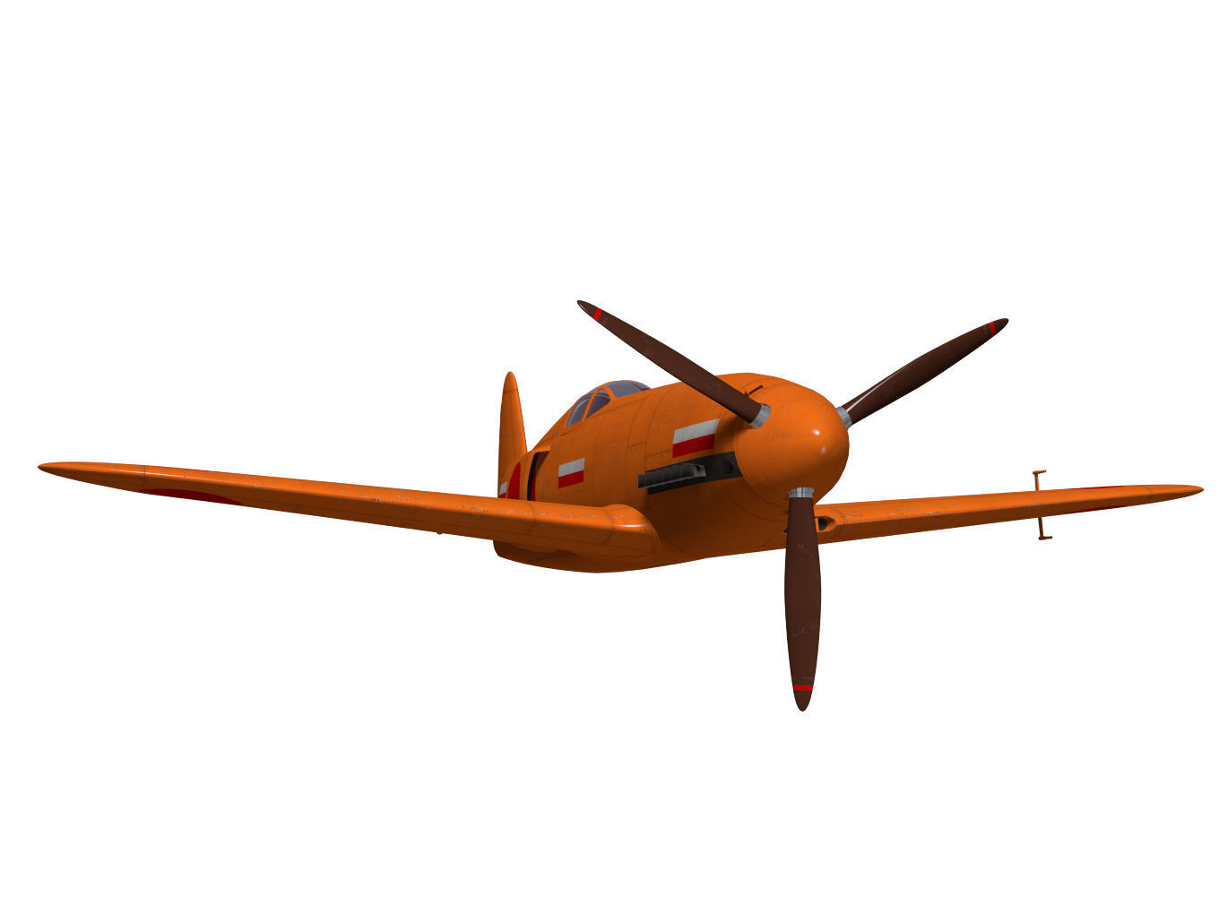 Kawasaki Ki78 Kensan 3D model | CGTrader