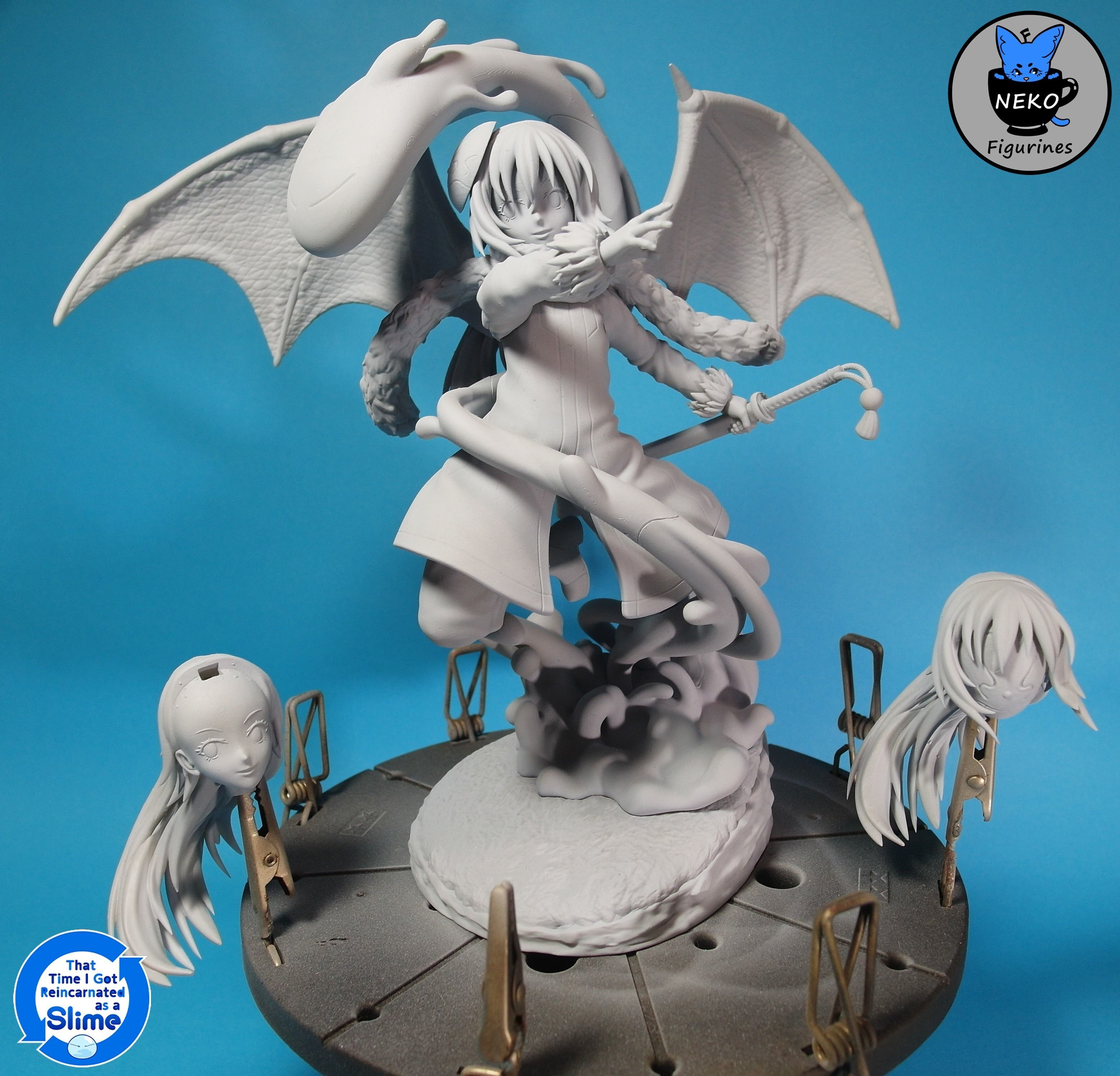 Rimuru Tempest - Reincarnated as a Slime Anime Figurine STL 3D model 3D ...