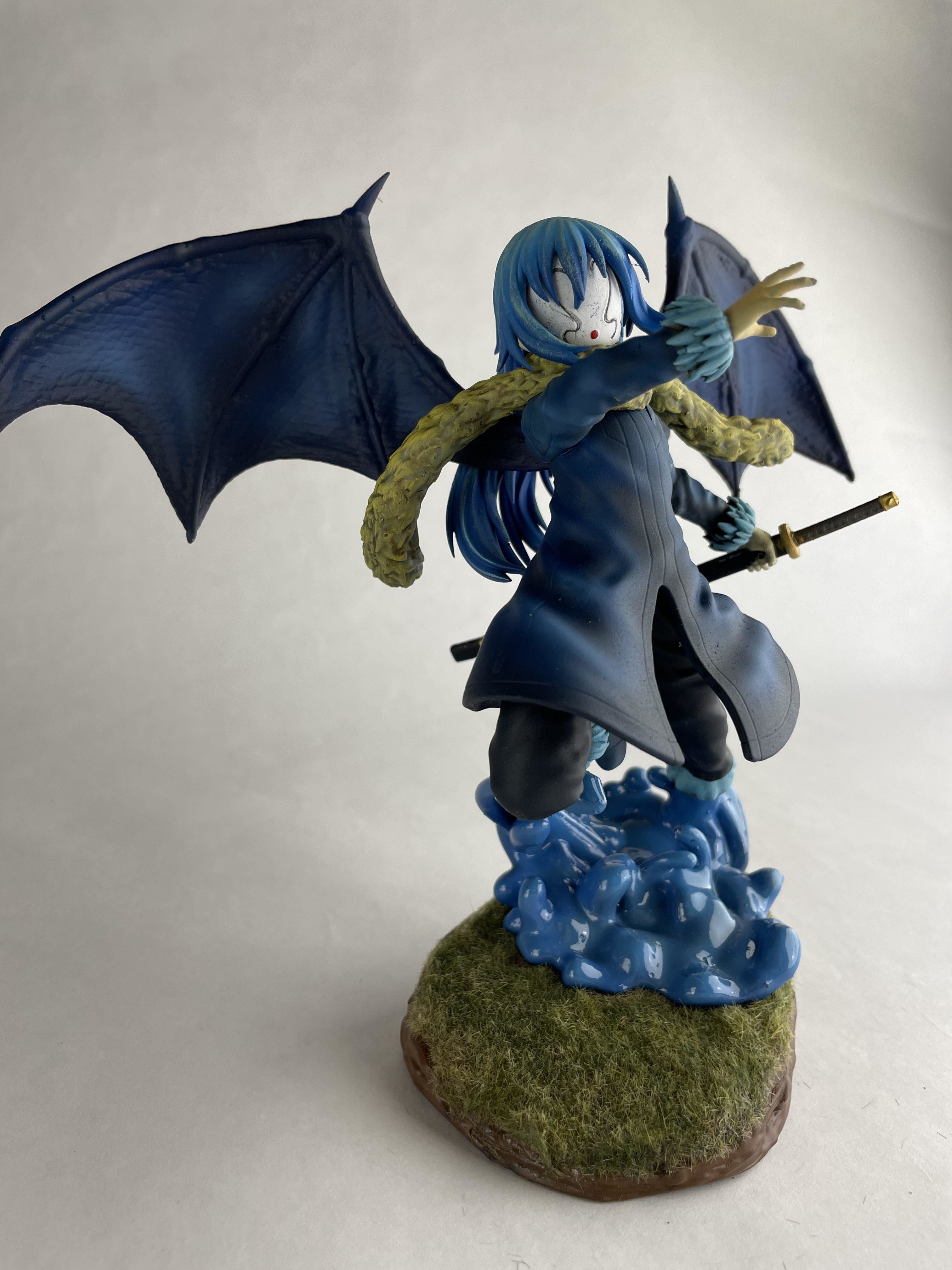 Rimuru Tempest - Reincarnated as a Slime Anime Figurine STL 3D model 3D ...