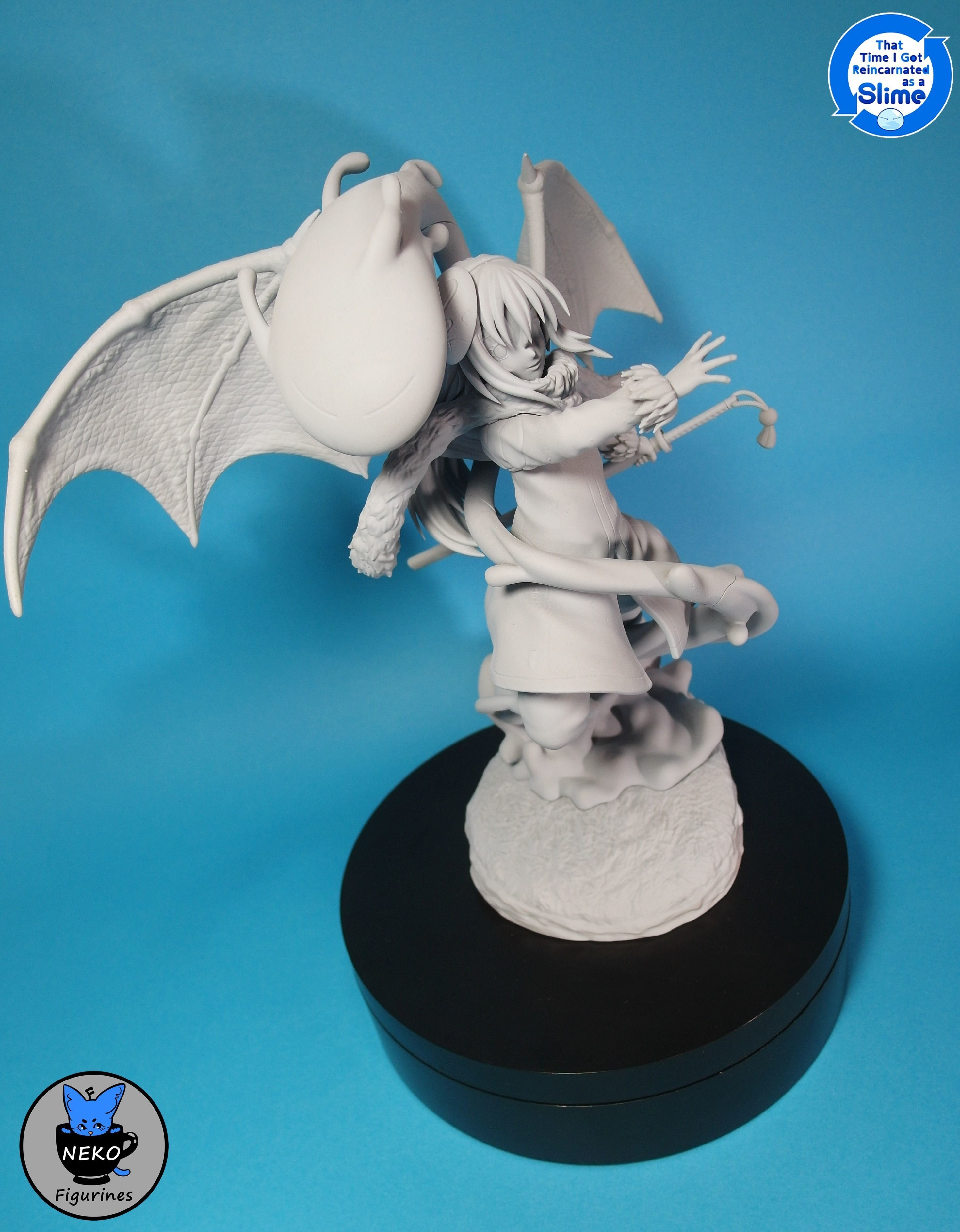 Rimuru Tempest - Reincarnated as a Slime Anime Figurine STL 3D model 3D ...