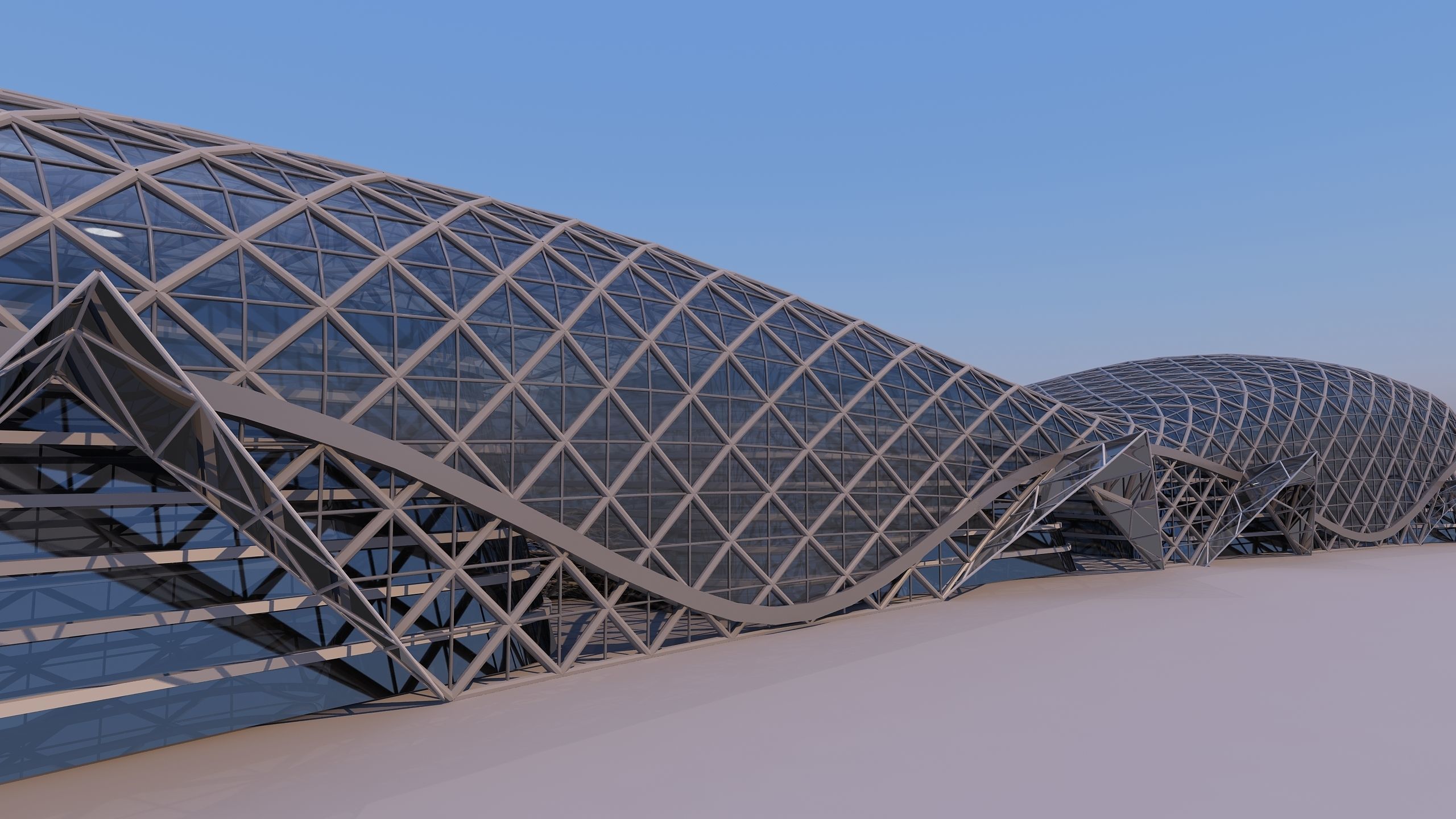 0160 - Modern Building 3D model | CGTrader