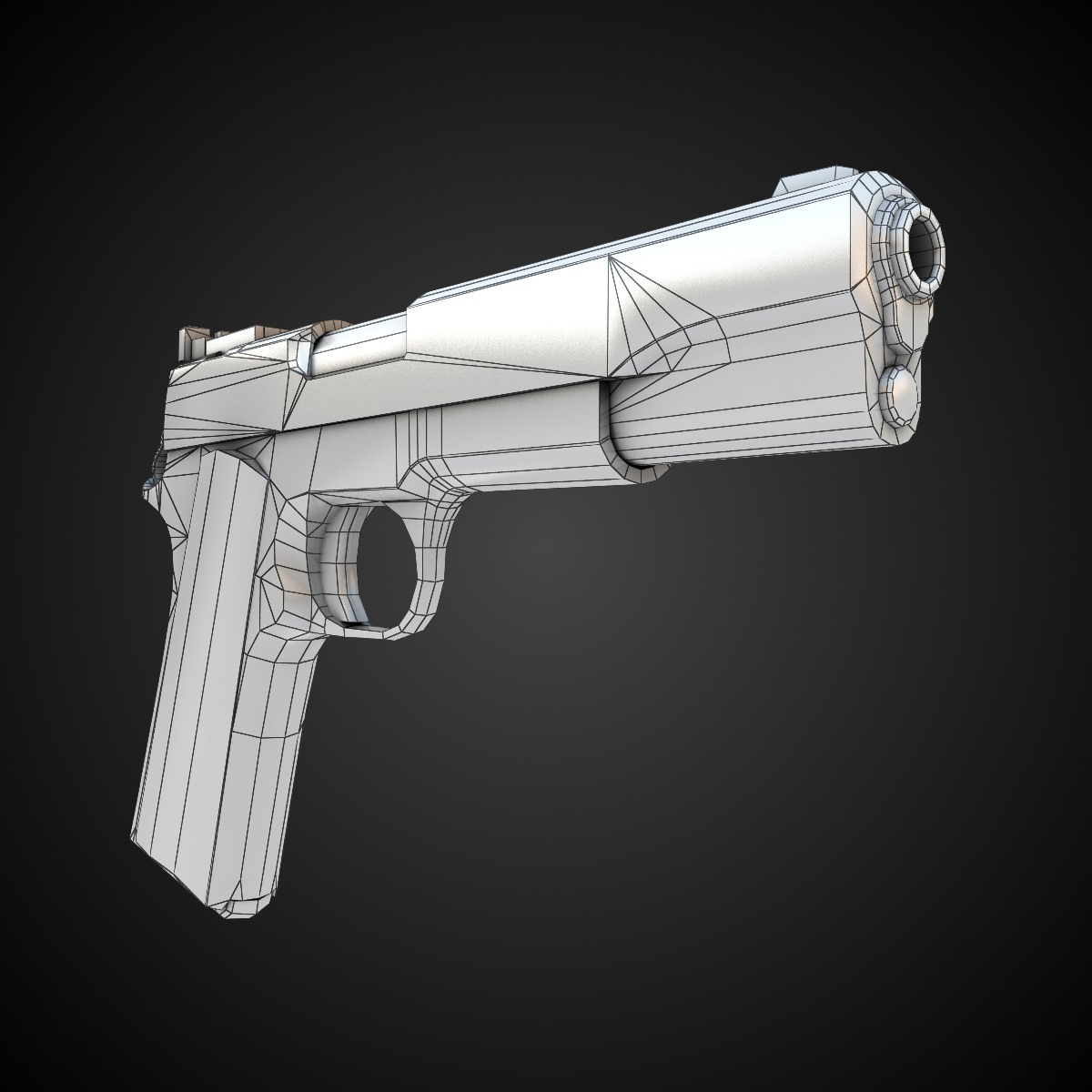 3D model Colt SSP 9mm VR / AR / low-poly | CGTrader