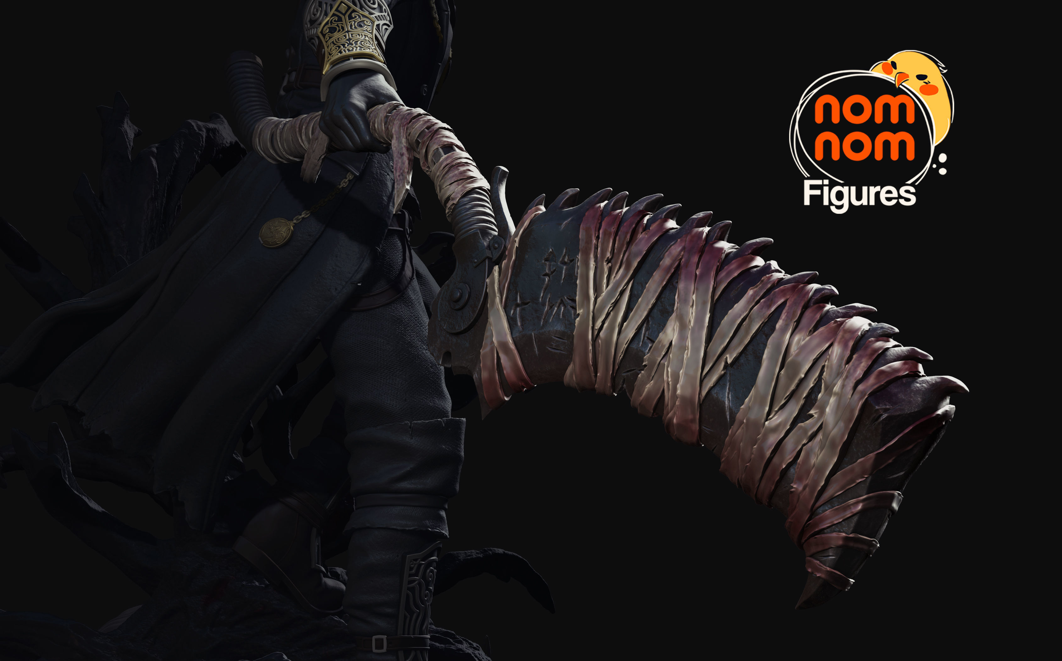 Hunter - Bloodborne 3D model 3D printable | CGTrader