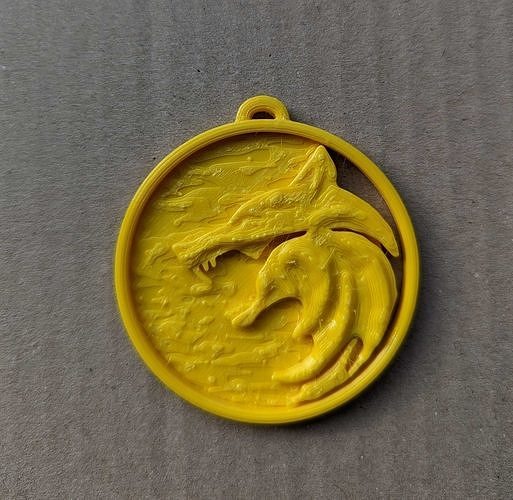 The Witcher Amulet 3D model 3D printable | CGTrader