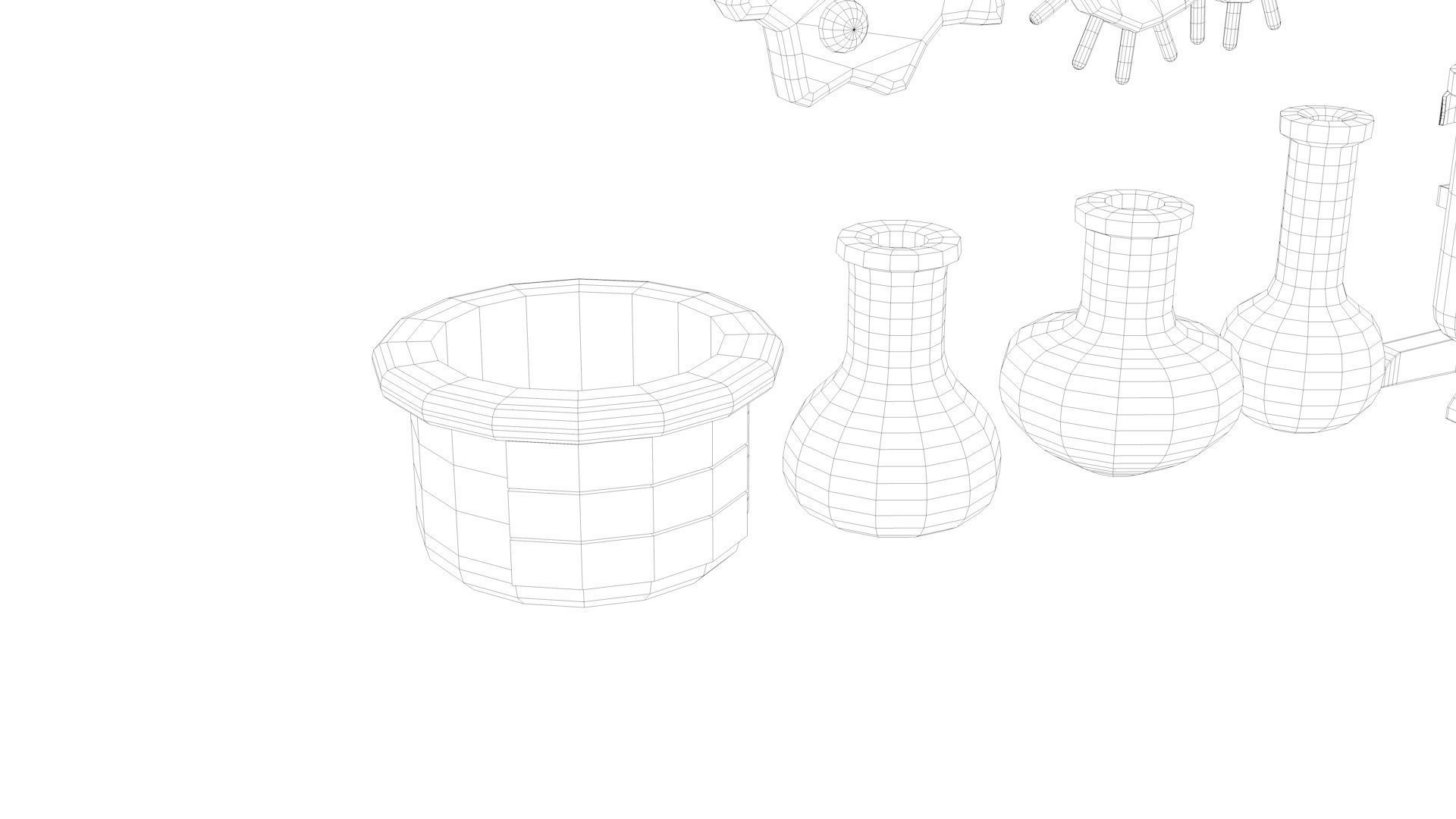 3D model Science Laboratory Cartoon VR / AR / low-poly | CGTrader
