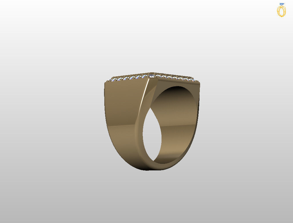 Gold ring boxing 3D model 3D printable | CGTrader