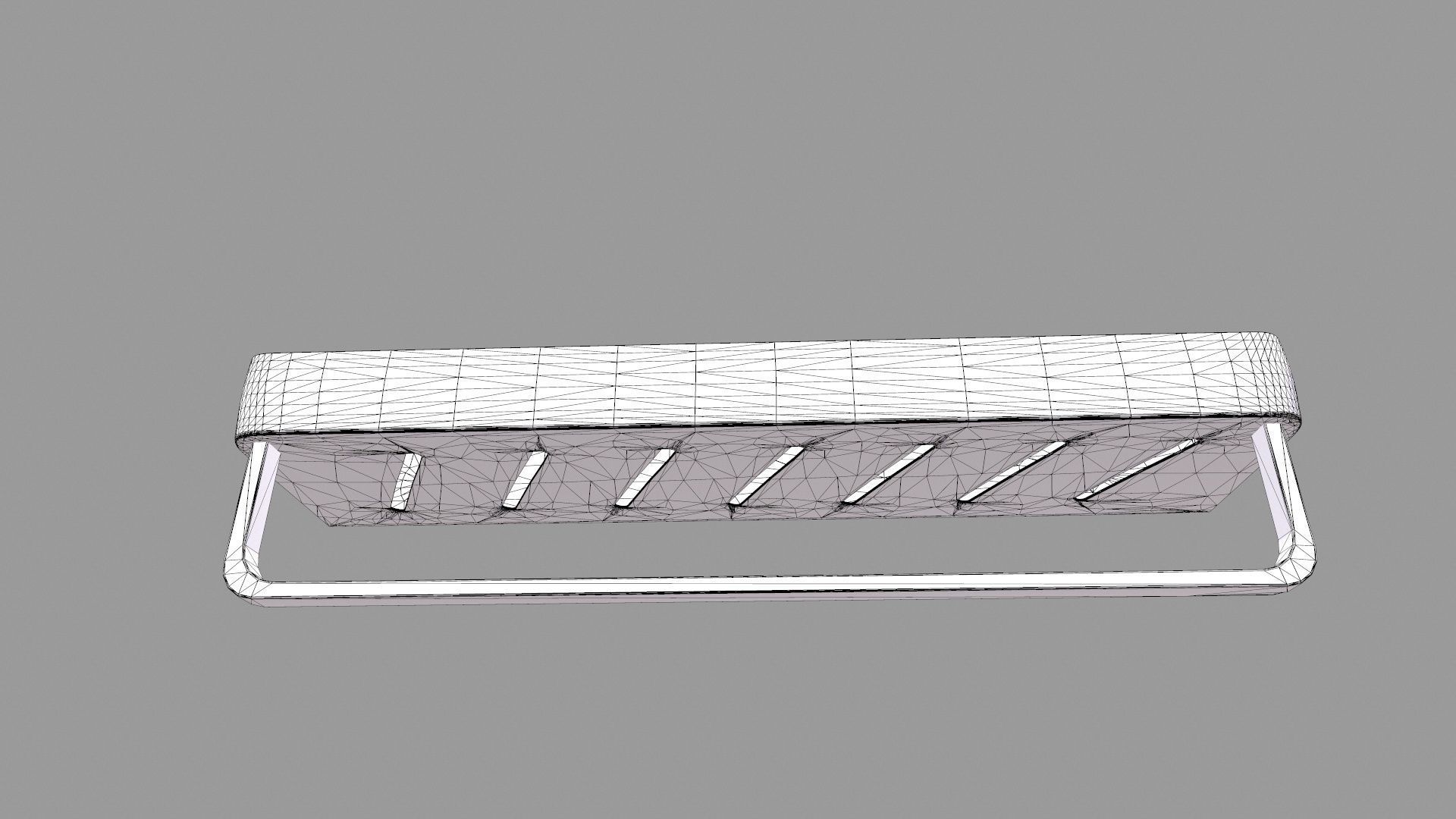 Rack Wall Mounted 3D model | CGTrader