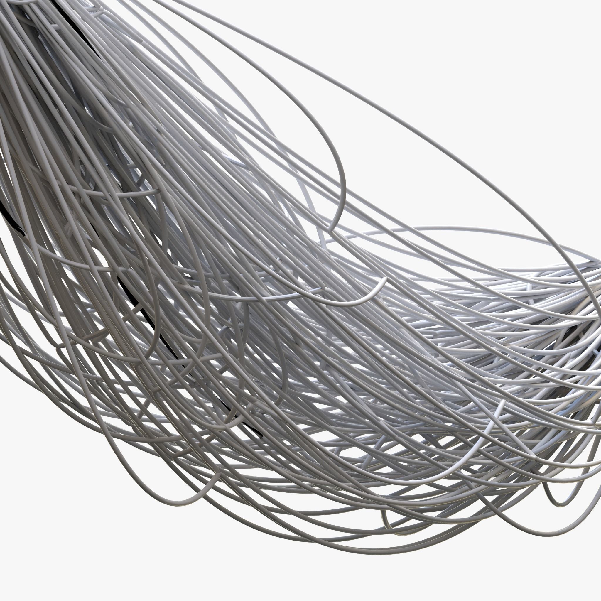 Cable Wire Web 3D model | CGTrader
