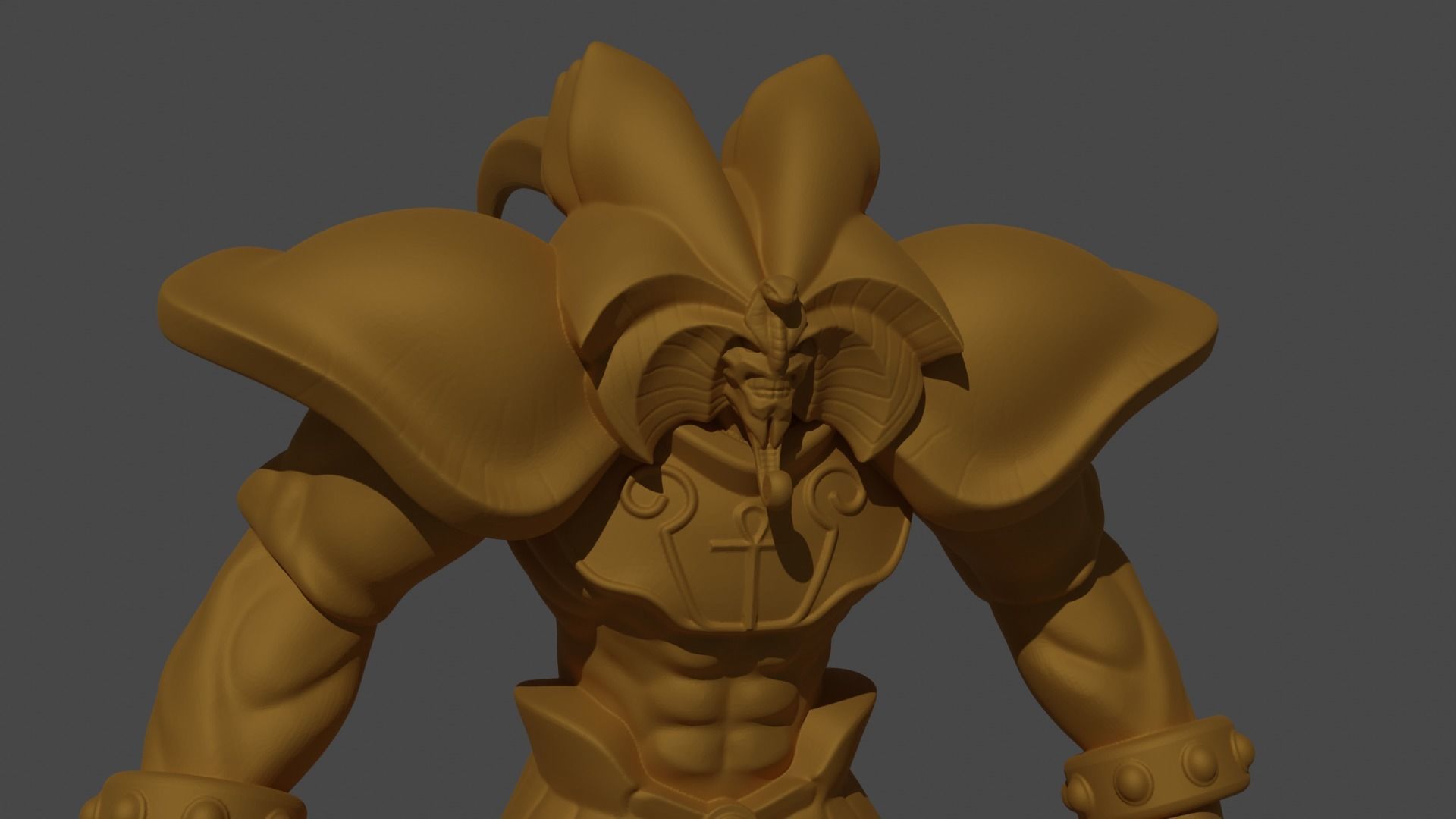 Exodia the Forbidden One Yu Gi Oh 3D model 3D printable | CGTrader
