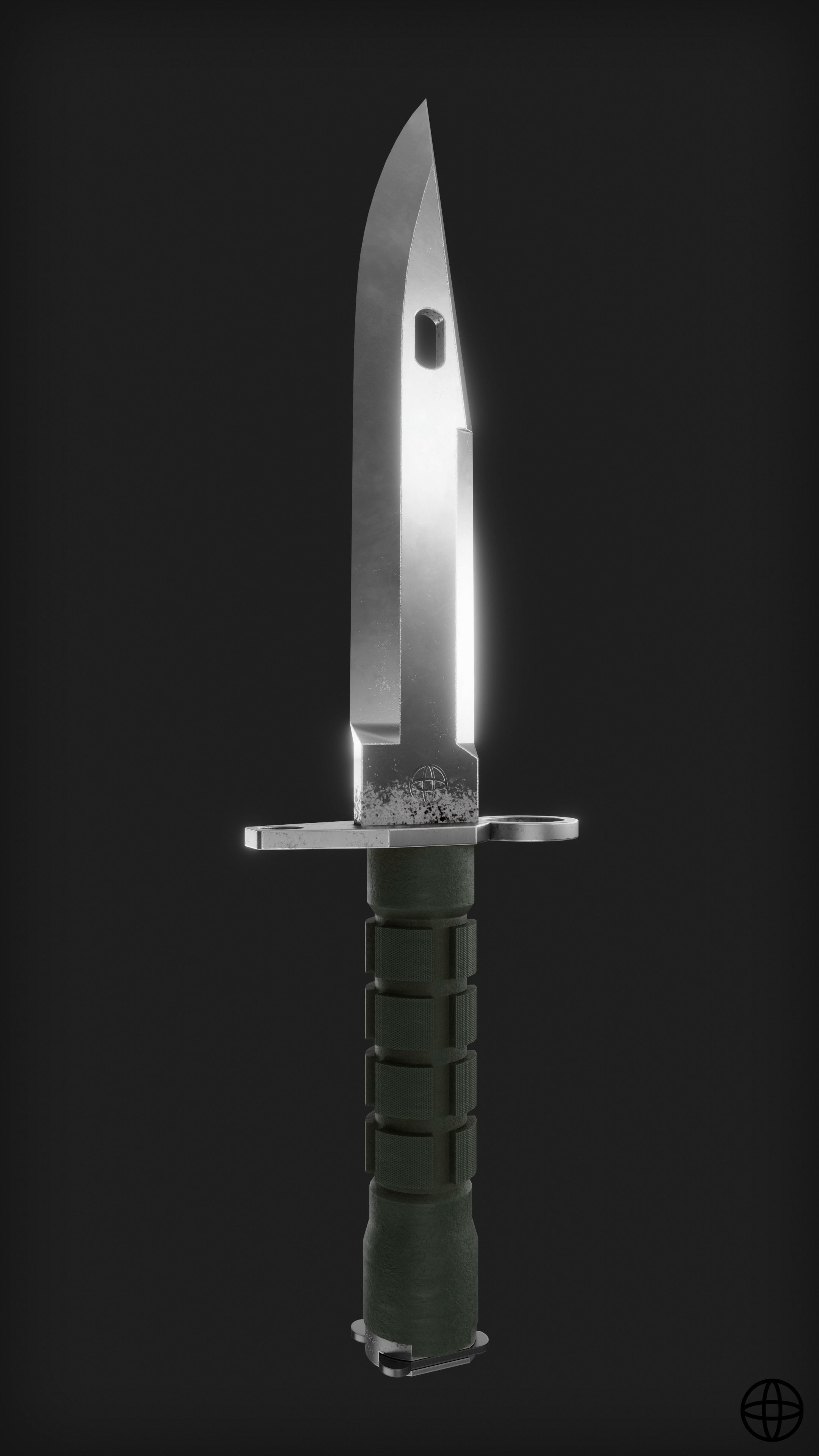Photo realistic M9 Bayonet 3D model | CGTrader